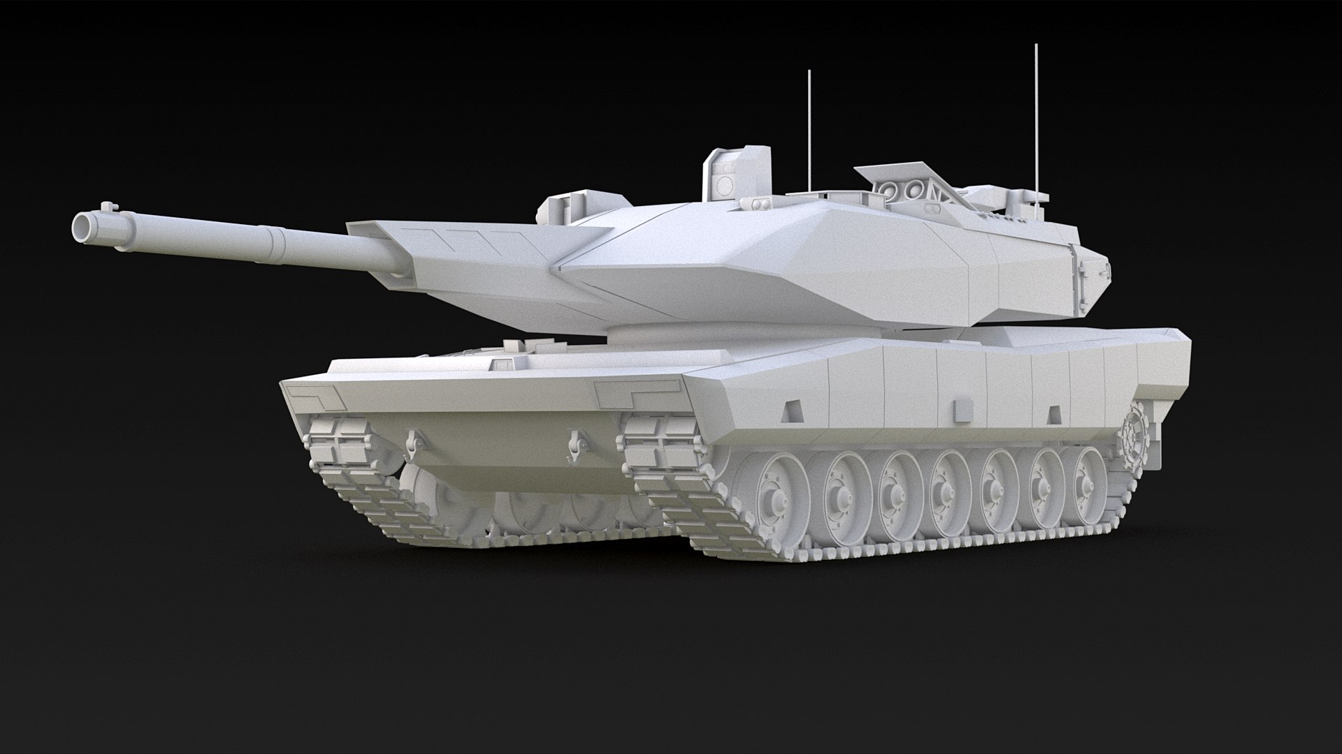 KF-51 Panther German Main Battle Tank 3D - TurboSquid 2121847