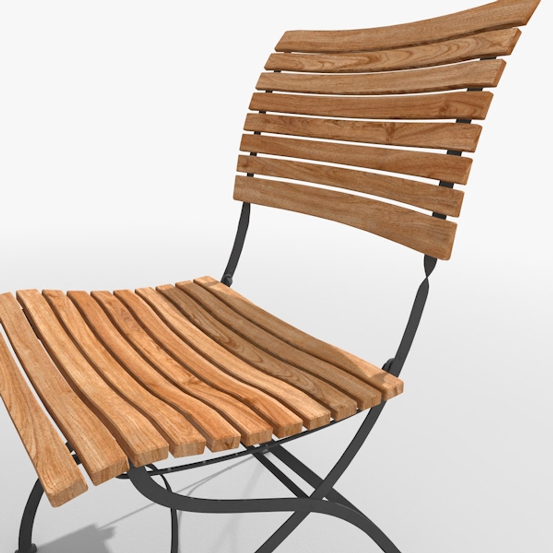 3d Model Classical Patio Furniture Scene
