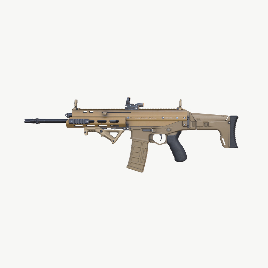 3d Highpoly Rifle Acr Model