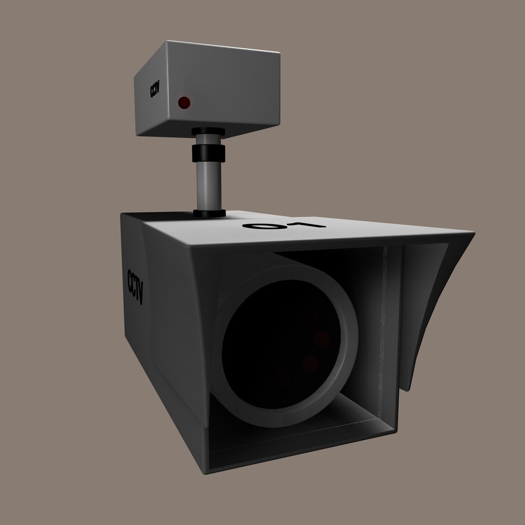 3d Security Camera Model