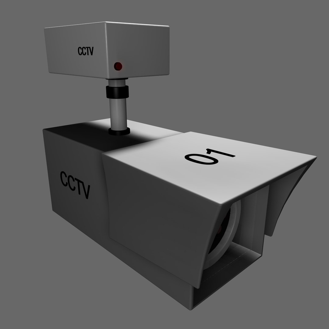 3d Security Camera Model