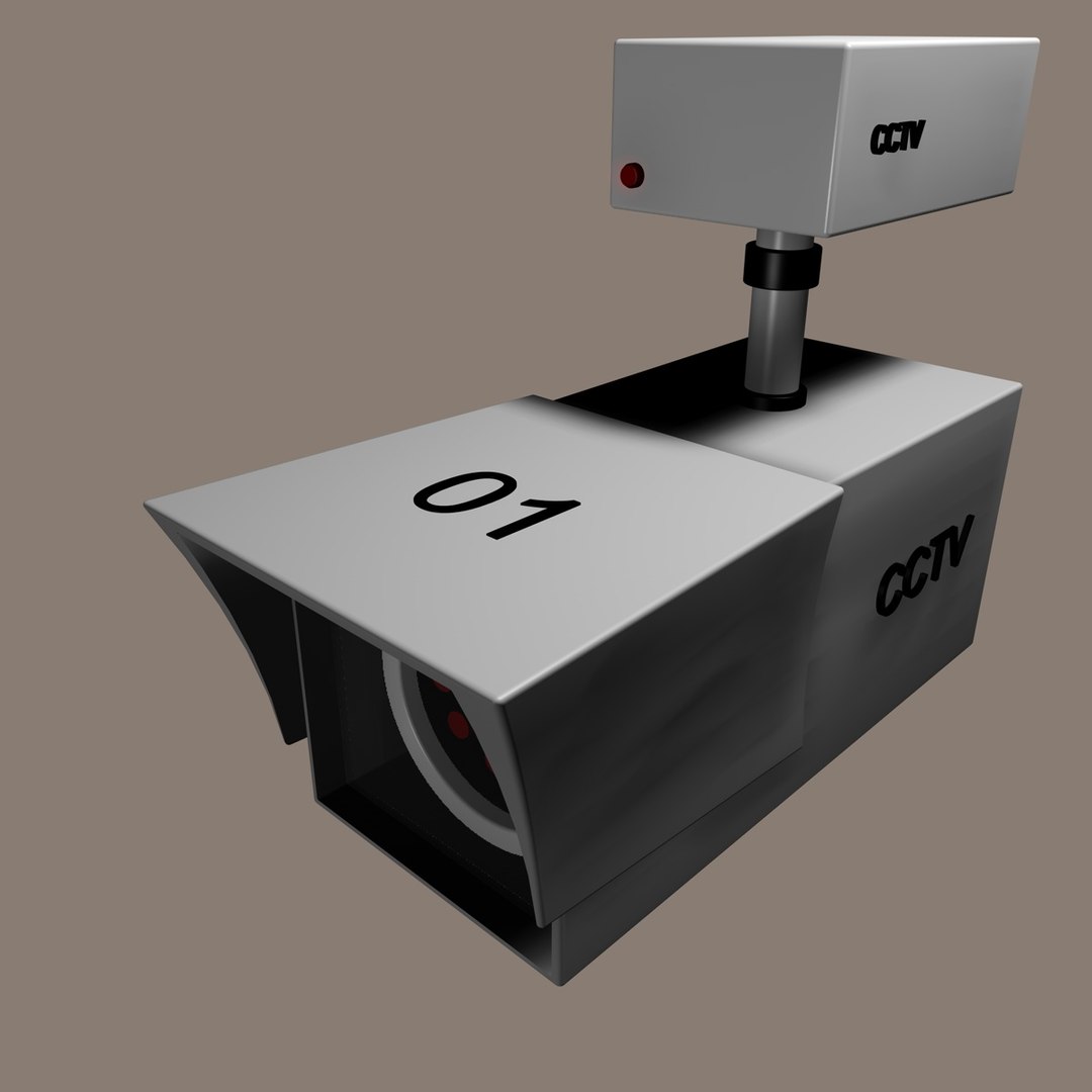 3d Security Camera Model