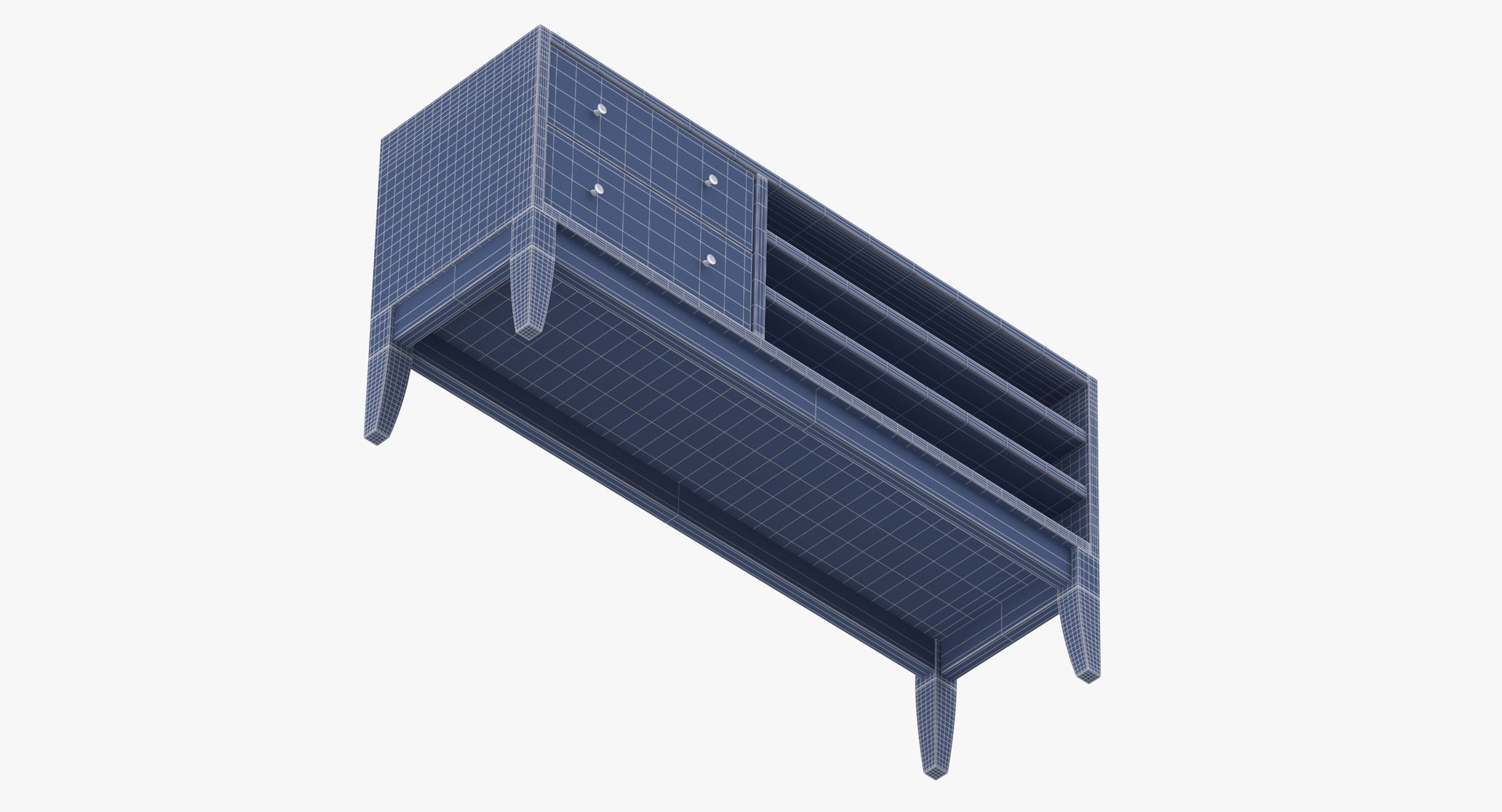 3D Transitional Console Table - TurboSquid 1248781