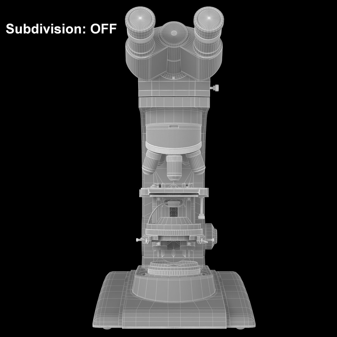 Equipment Science Microscope Obj
