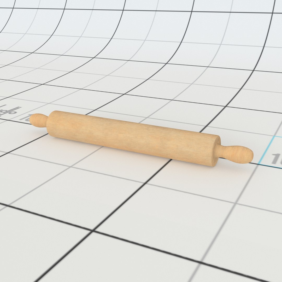 Free 3D Rolling Pin - TurboSquid 1207959