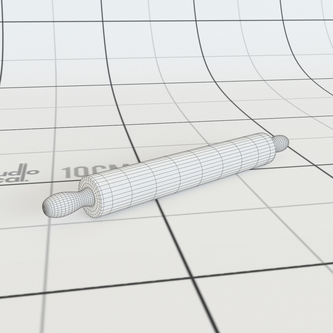 Free 3D Rolling Pin - TurboSquid 1207959