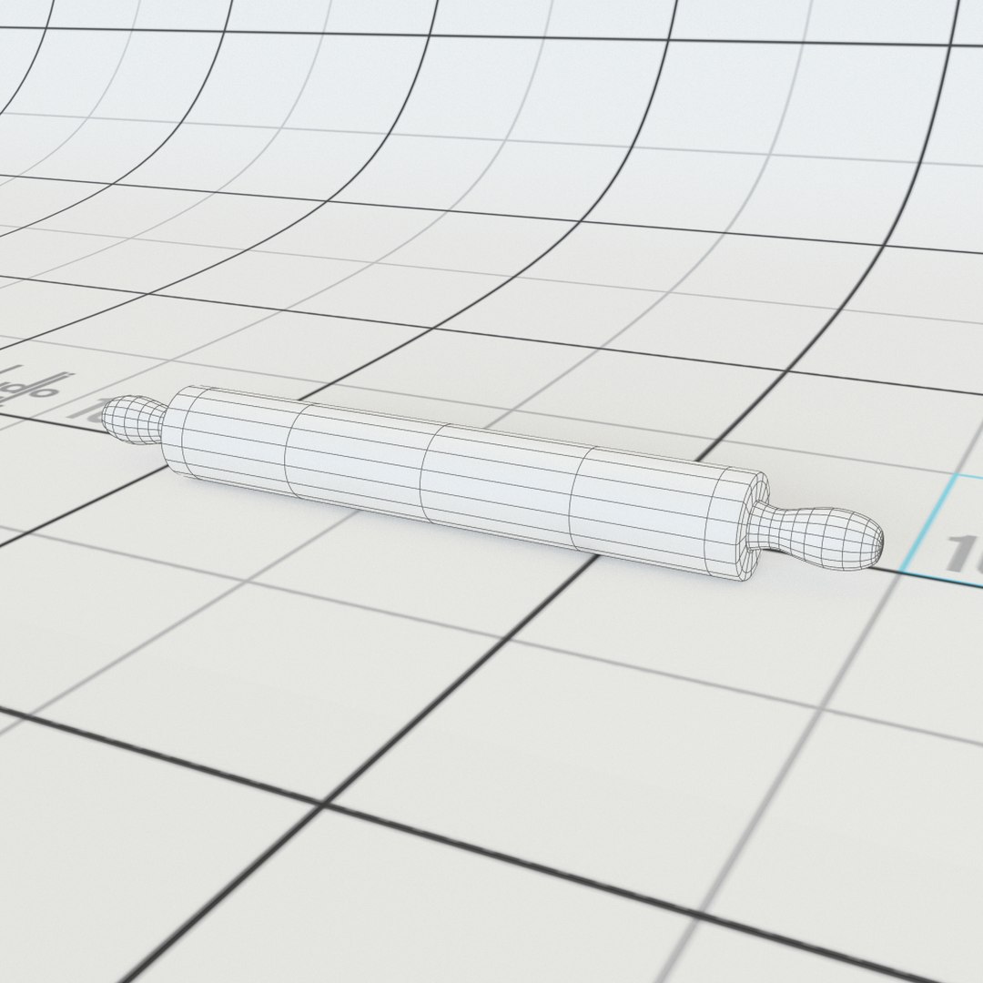 Free 3D Rolling Pin - TurboSquid 1207959