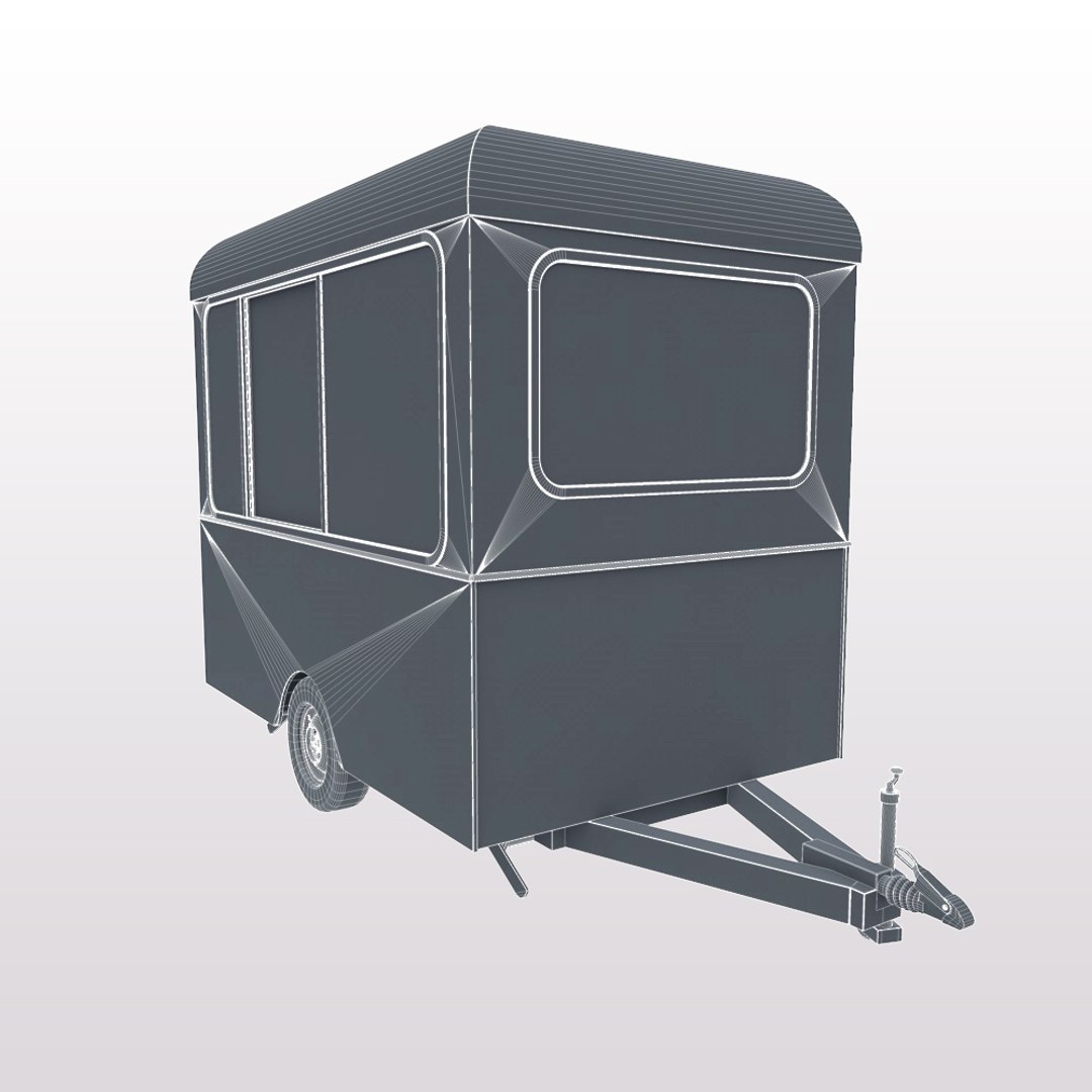 3ds Ice Cream Trailer