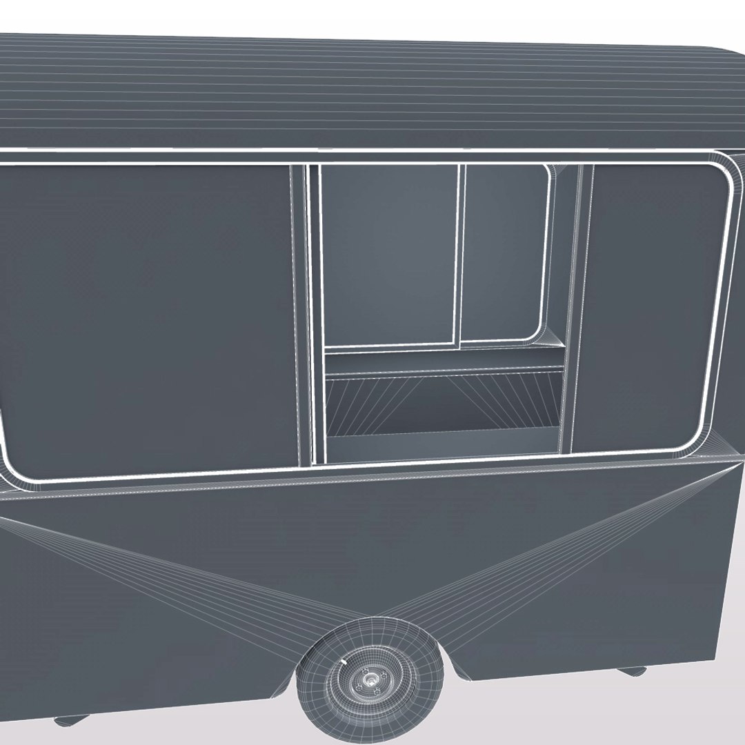 3ds Ice Cream Trailer