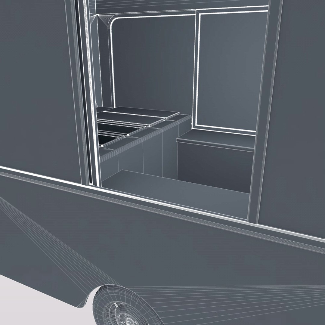 3ds Ice Cream Trailer