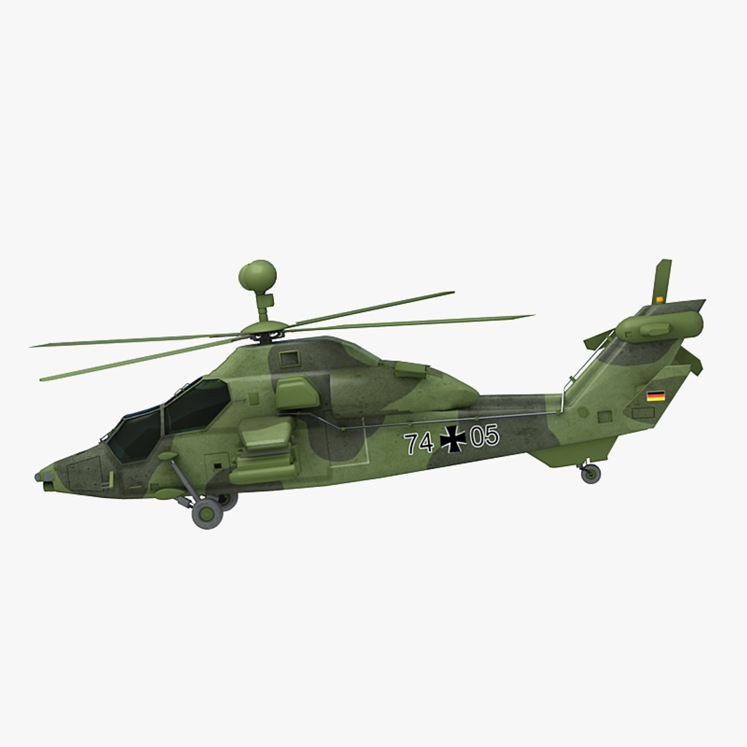 Eurocopter Tiger Uht 3d Model