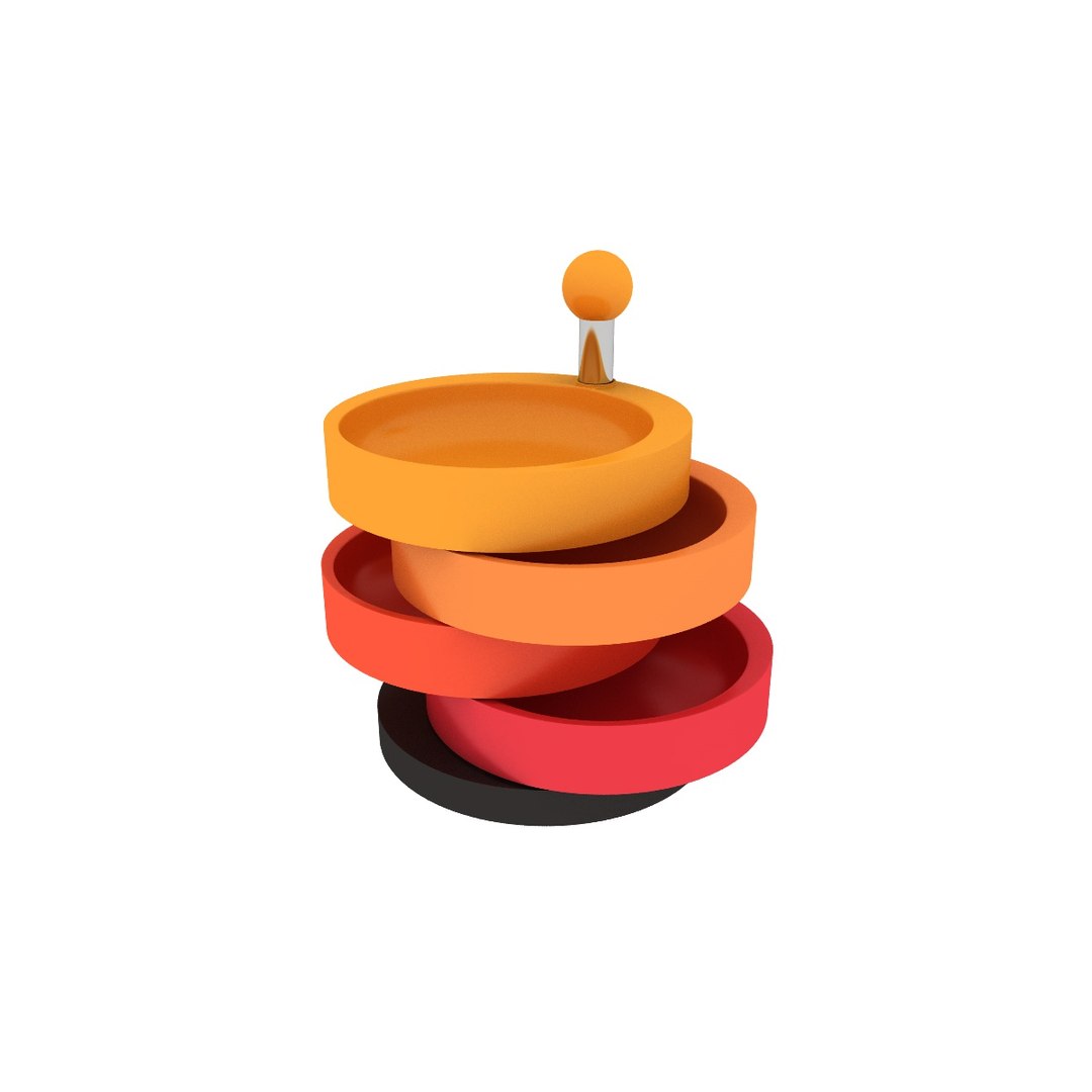3D snack tower emsa - TurboSquid 1349249