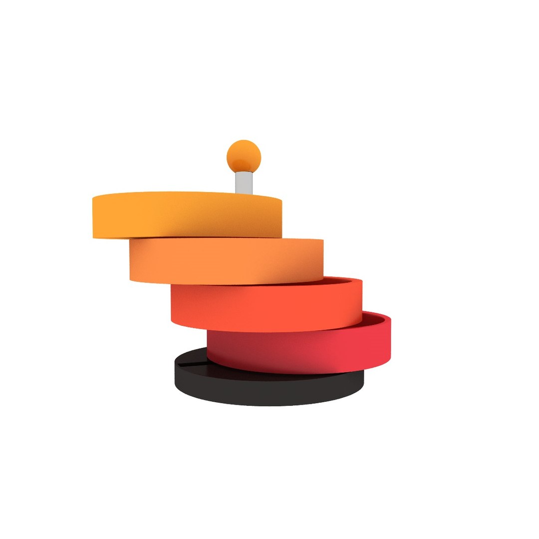 3D snack tower emsa - TurboSquid 1349249