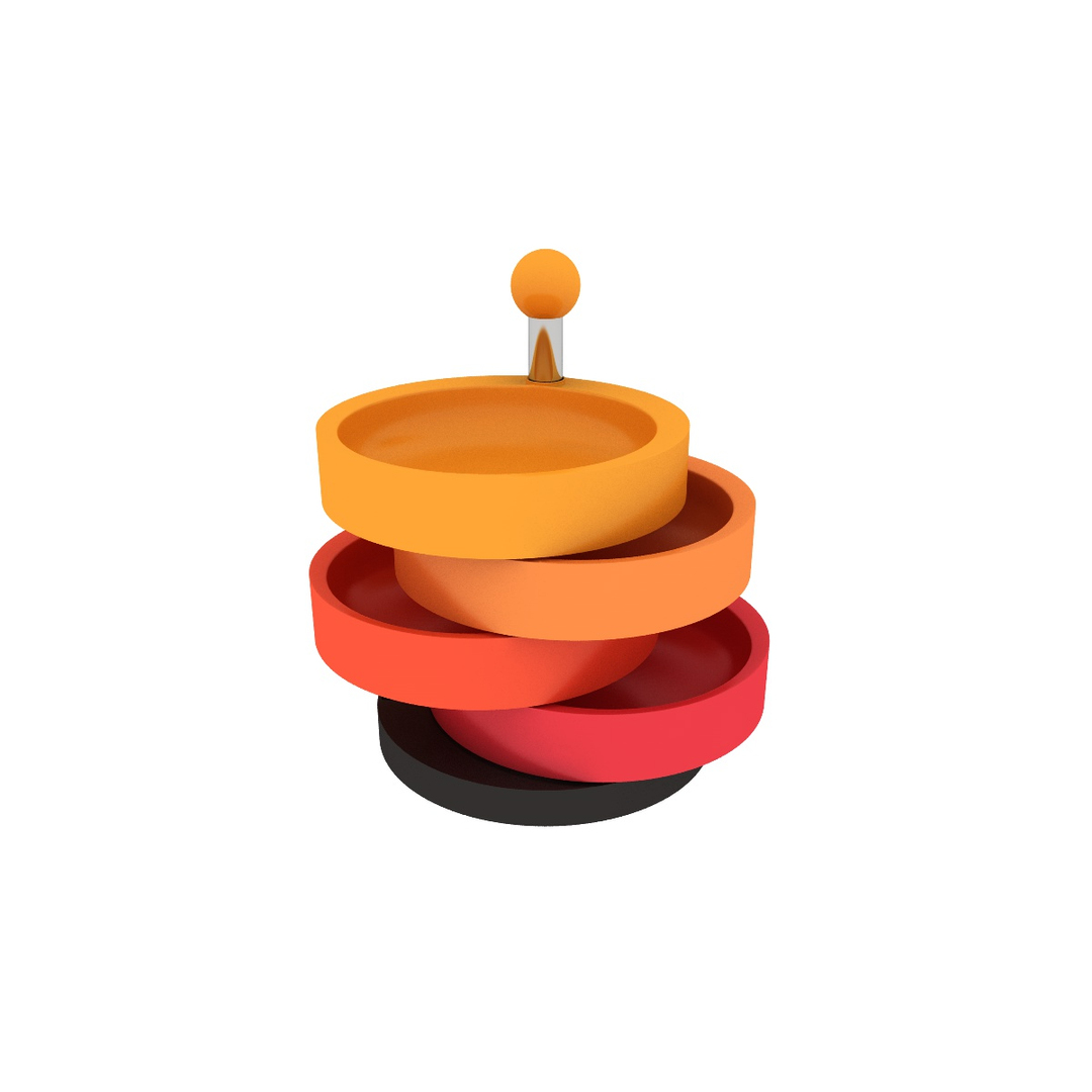 3D snack tower emsa - TurboSquid 1349249