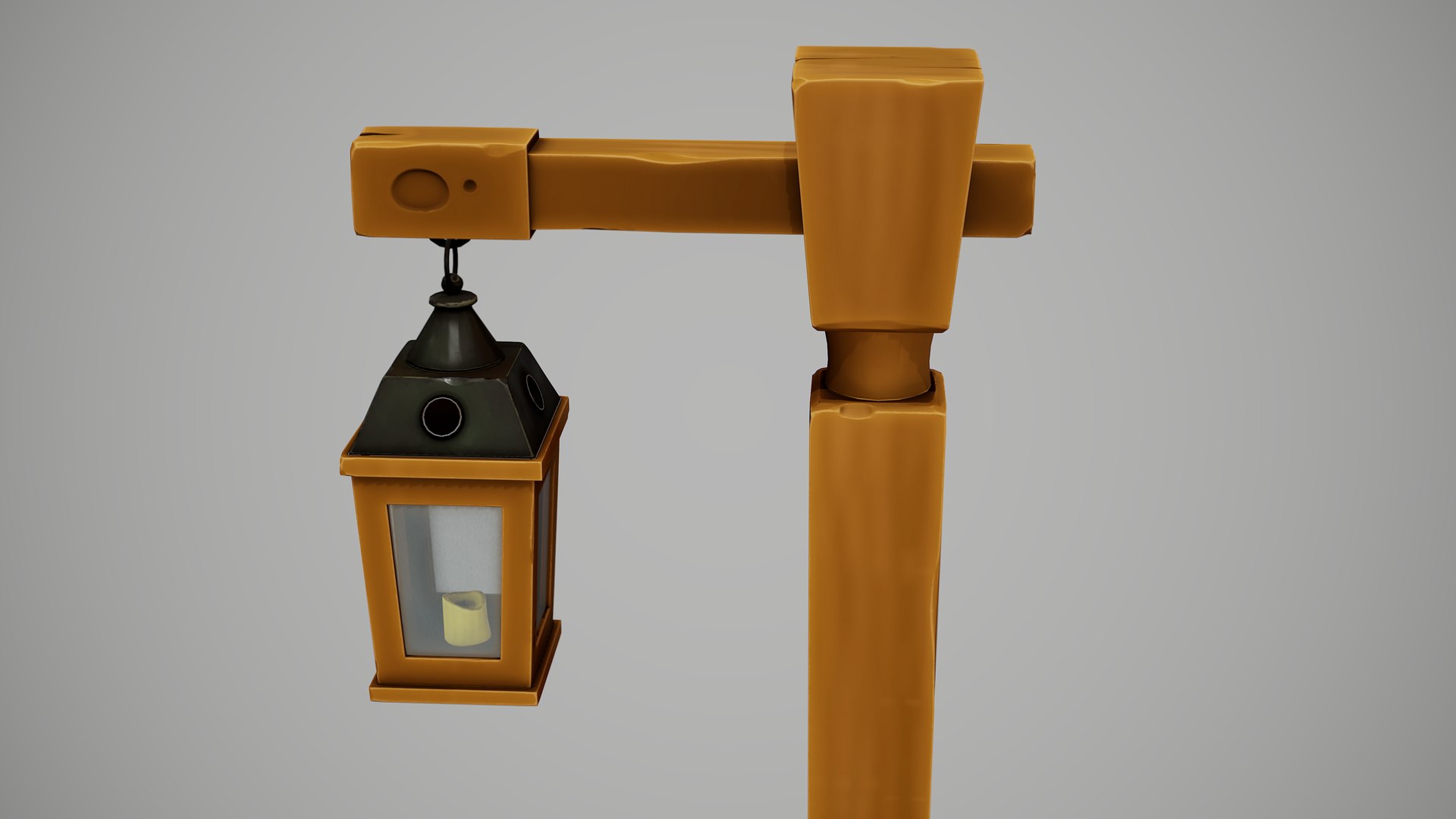 Stylized Light Pole 3D Model - TurboSquid 1652668