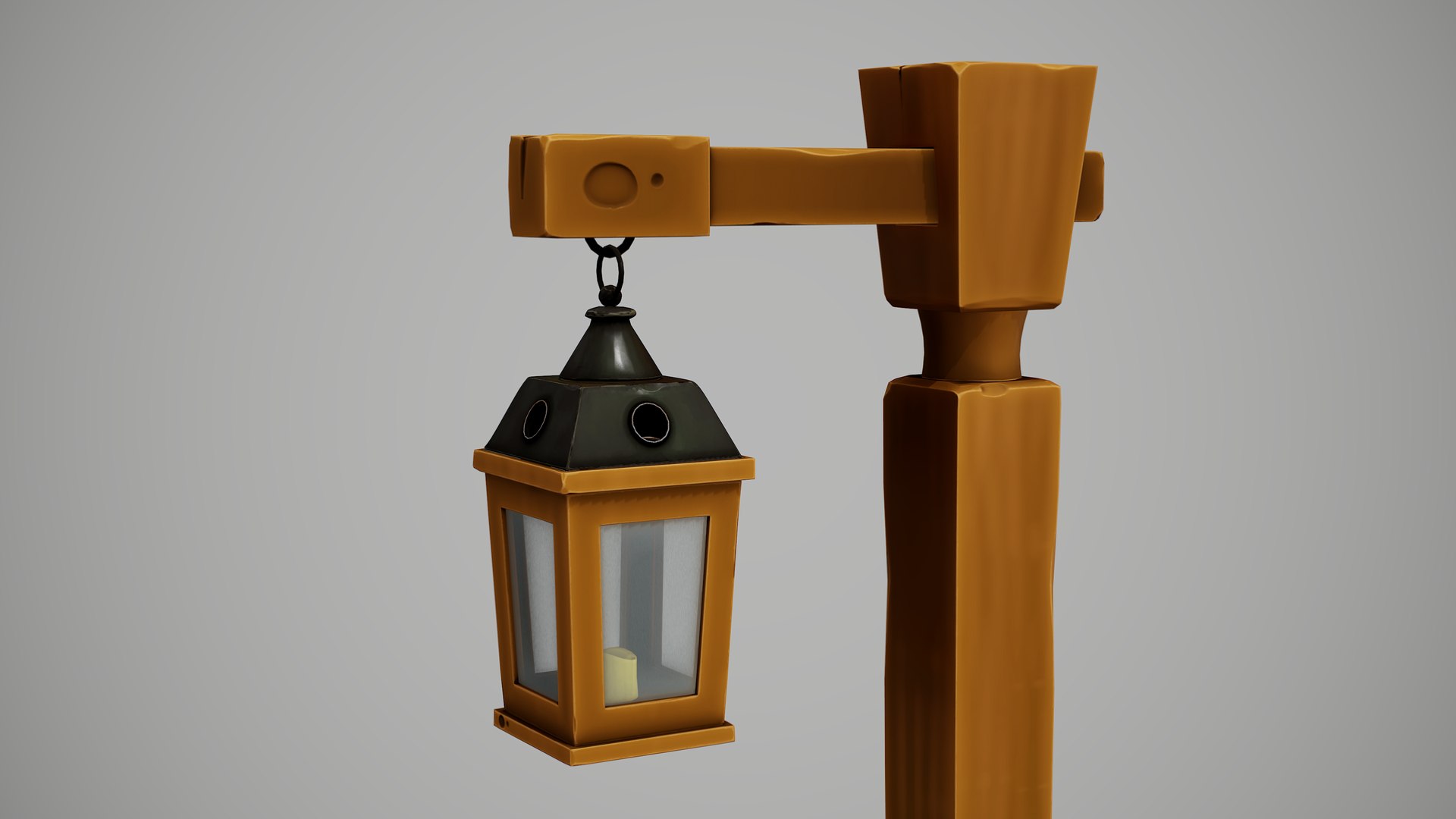 Stylized Light Pole 3D Model - TurboSquid 1652668