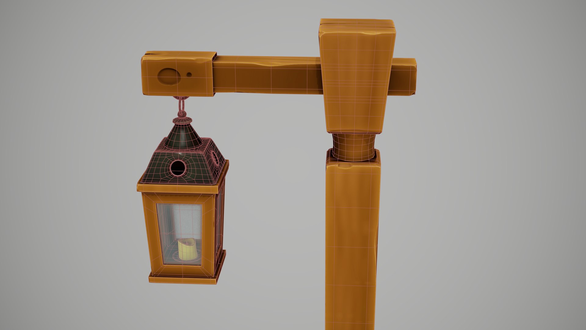 Stylized Light Pole 3D Model - TurboSquid 1652668