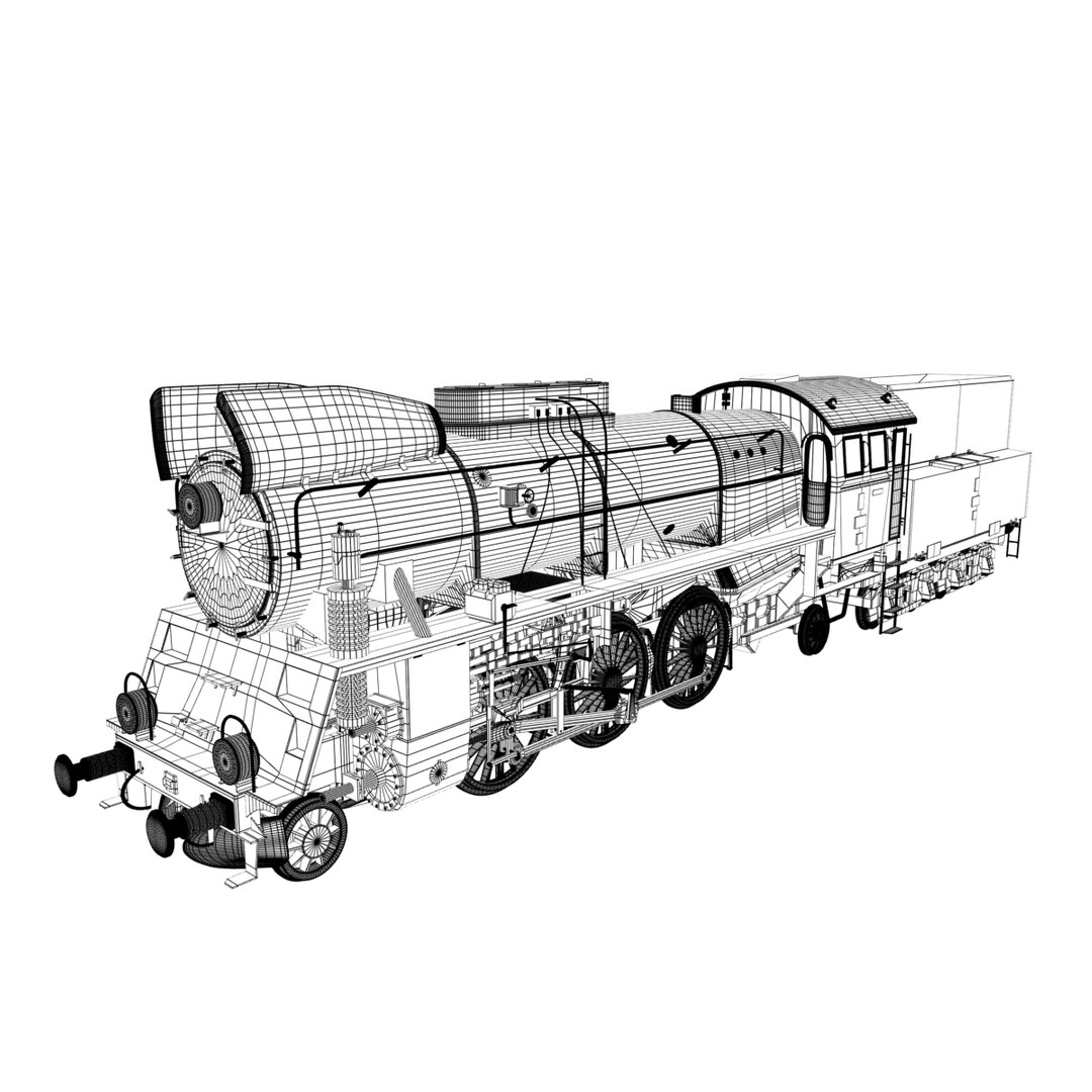 3D Pkp Ol49 Steam Train - TurboSquid 1378726