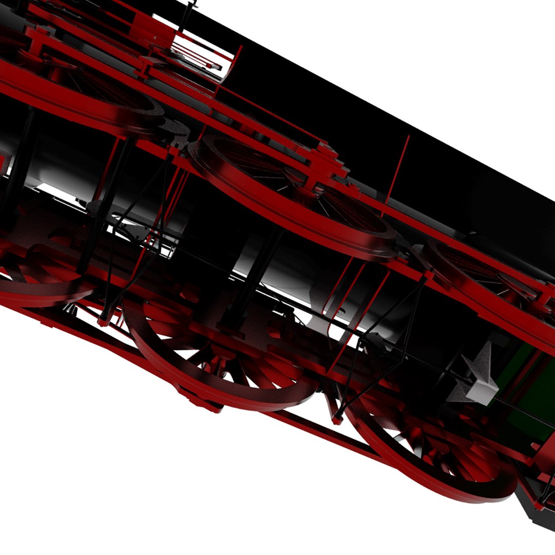 3D Pkp Ol49 Steam Train - TurboSquid 1378726