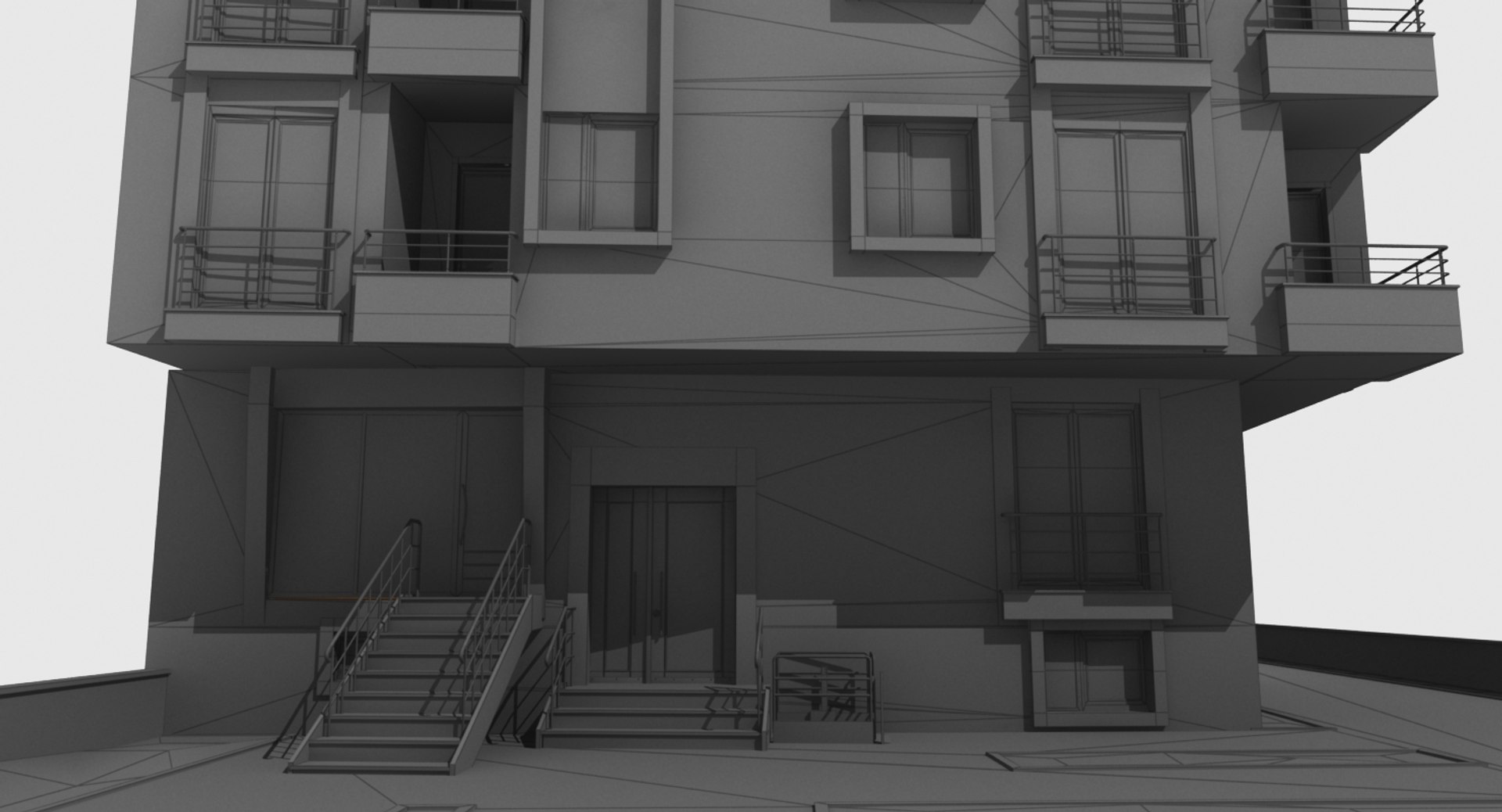 3D realistic building model - TurboSquid 1382023