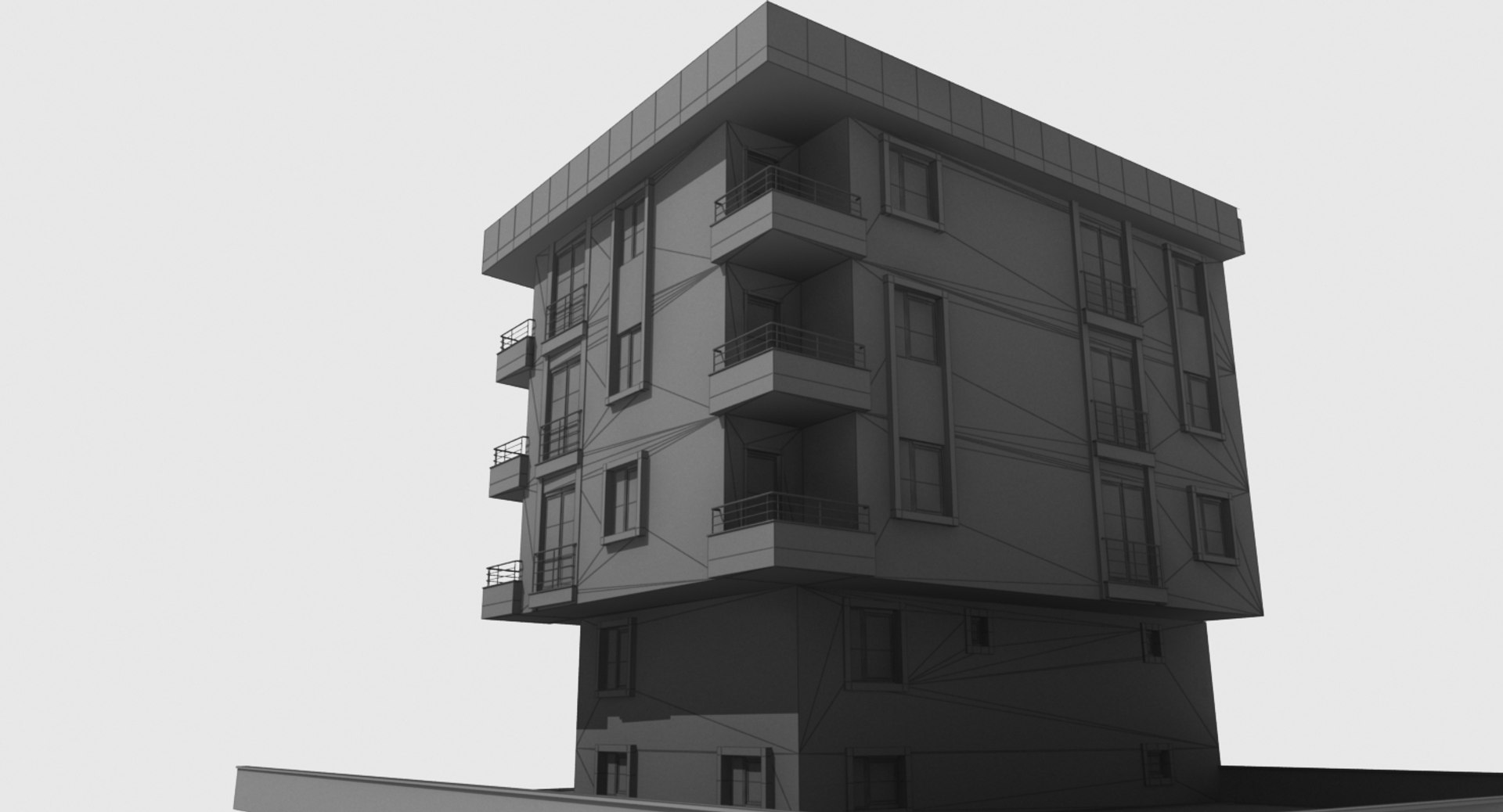 3D realistic building model - TurboSquid 1382023