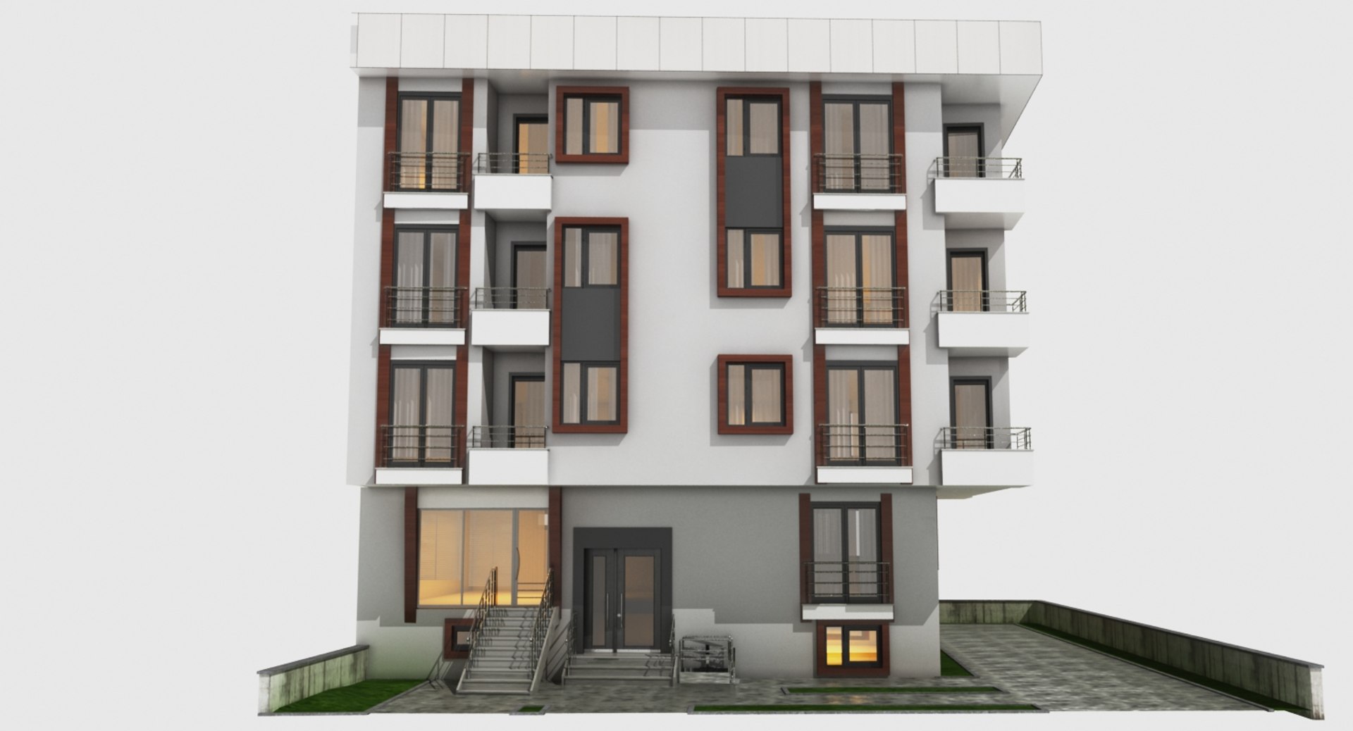 3D realistic building model - TurboSquid 1382023