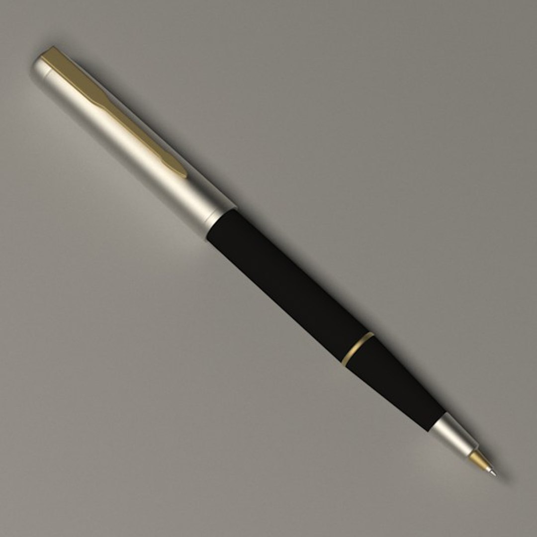 3d luxury pen model
