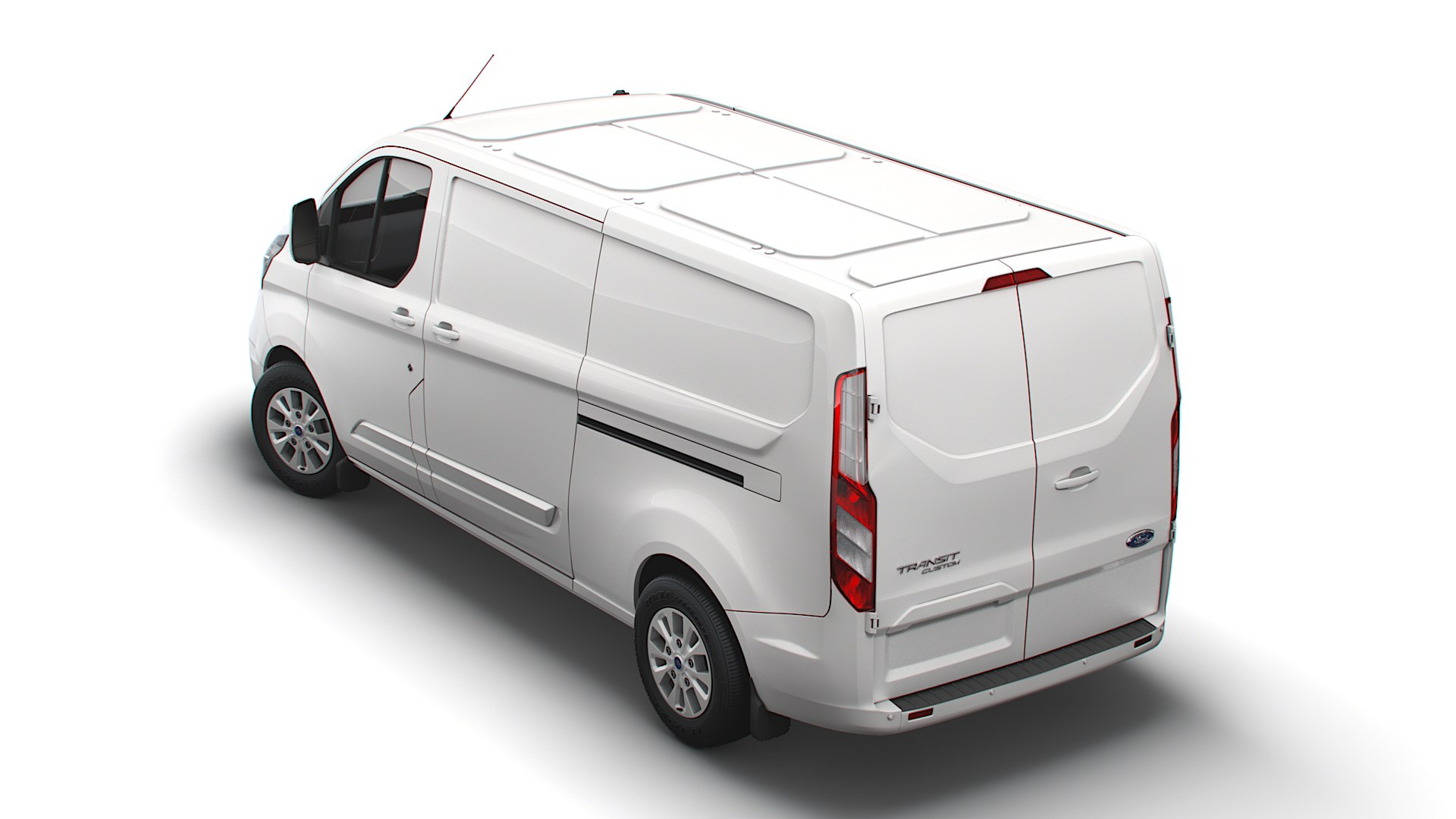 3D Model Transit Custom Limited Uk - TurboSquid 1656730