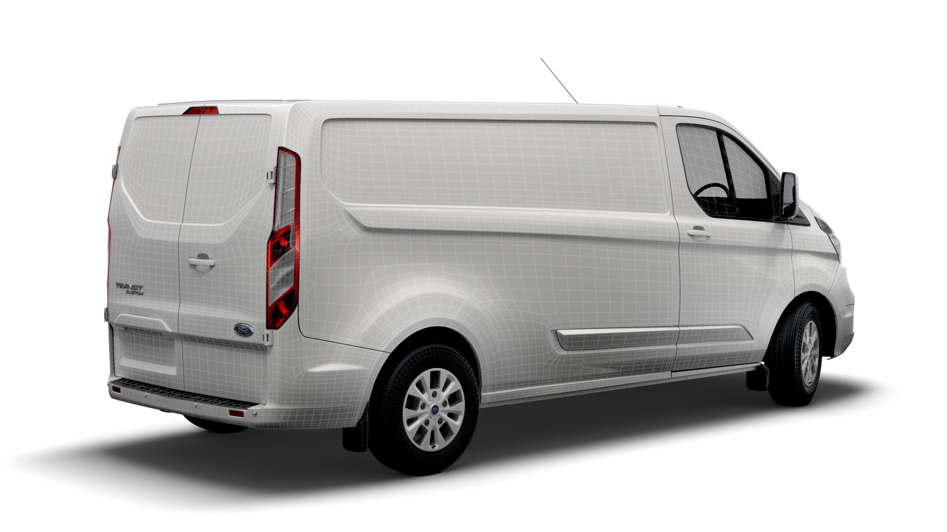 3D Model Transit Custom Limited Uk - TurboSquid 1656730