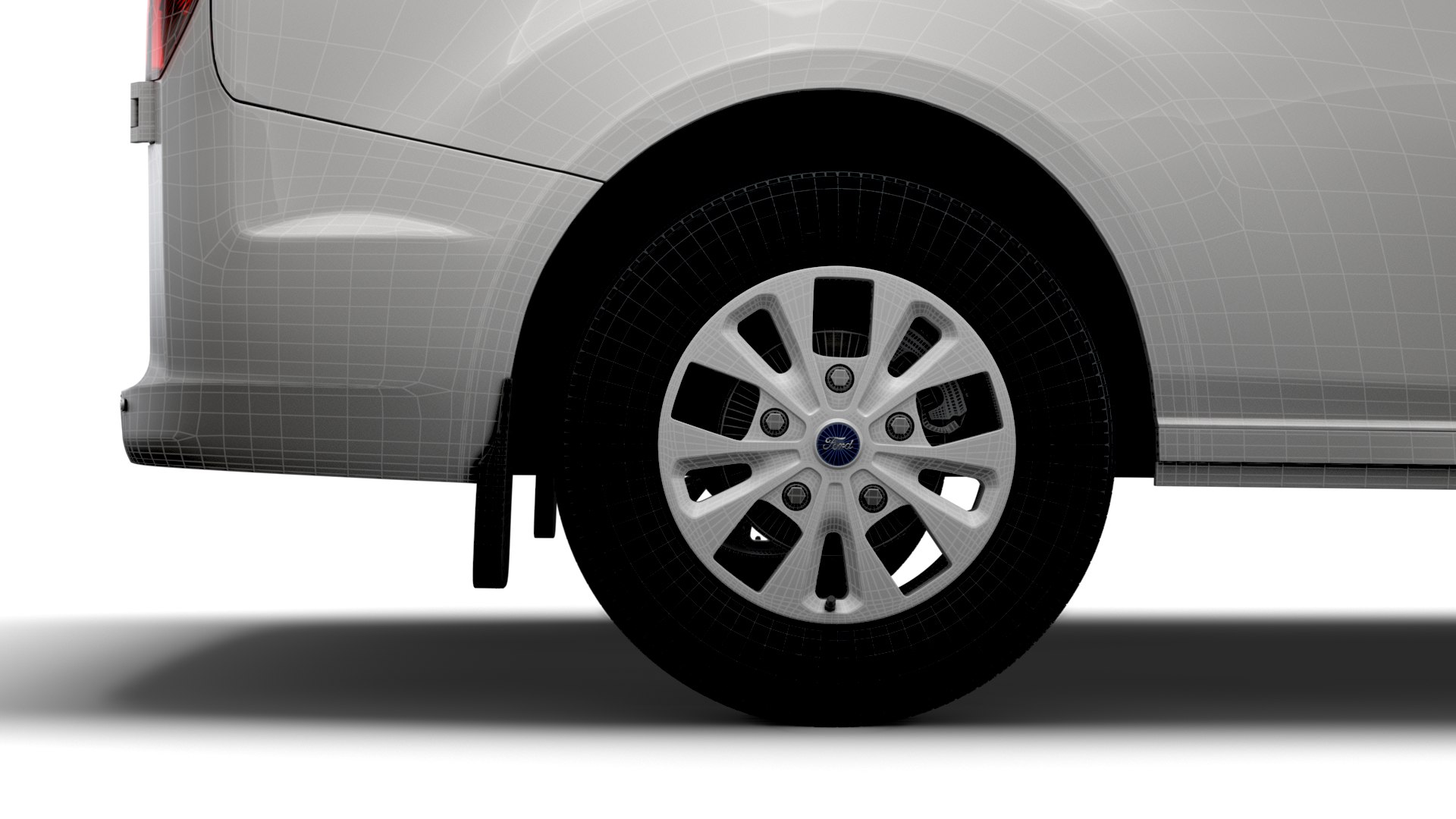 3D model transit custom limited uk - TurboSquid 1656730