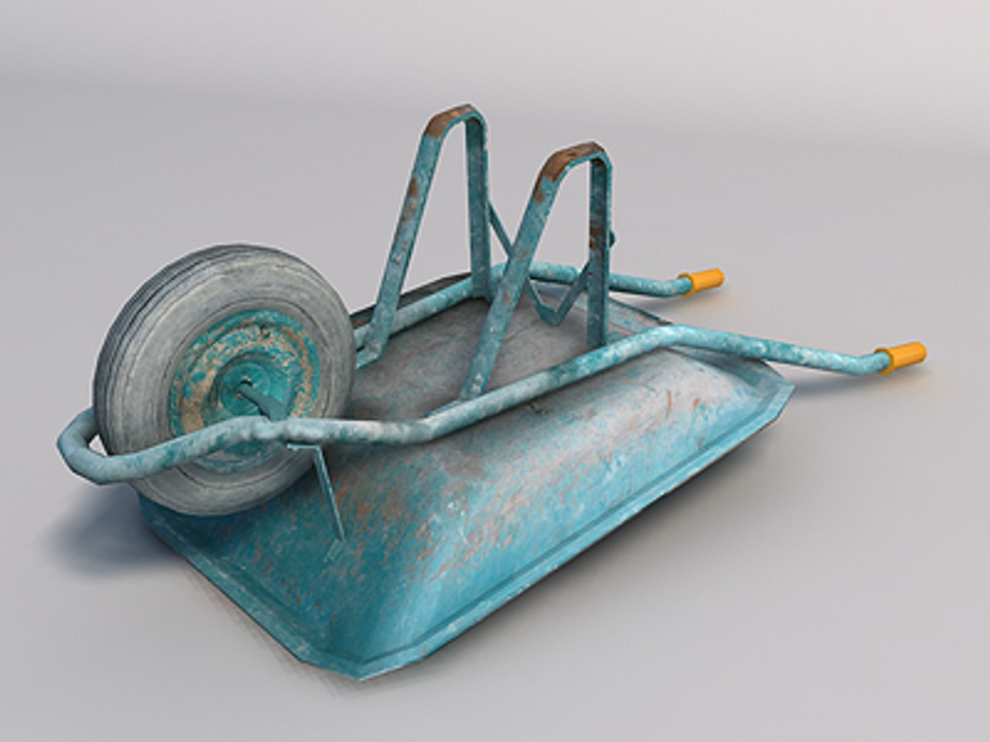 3d Model Wheelbarrow Games Simulation