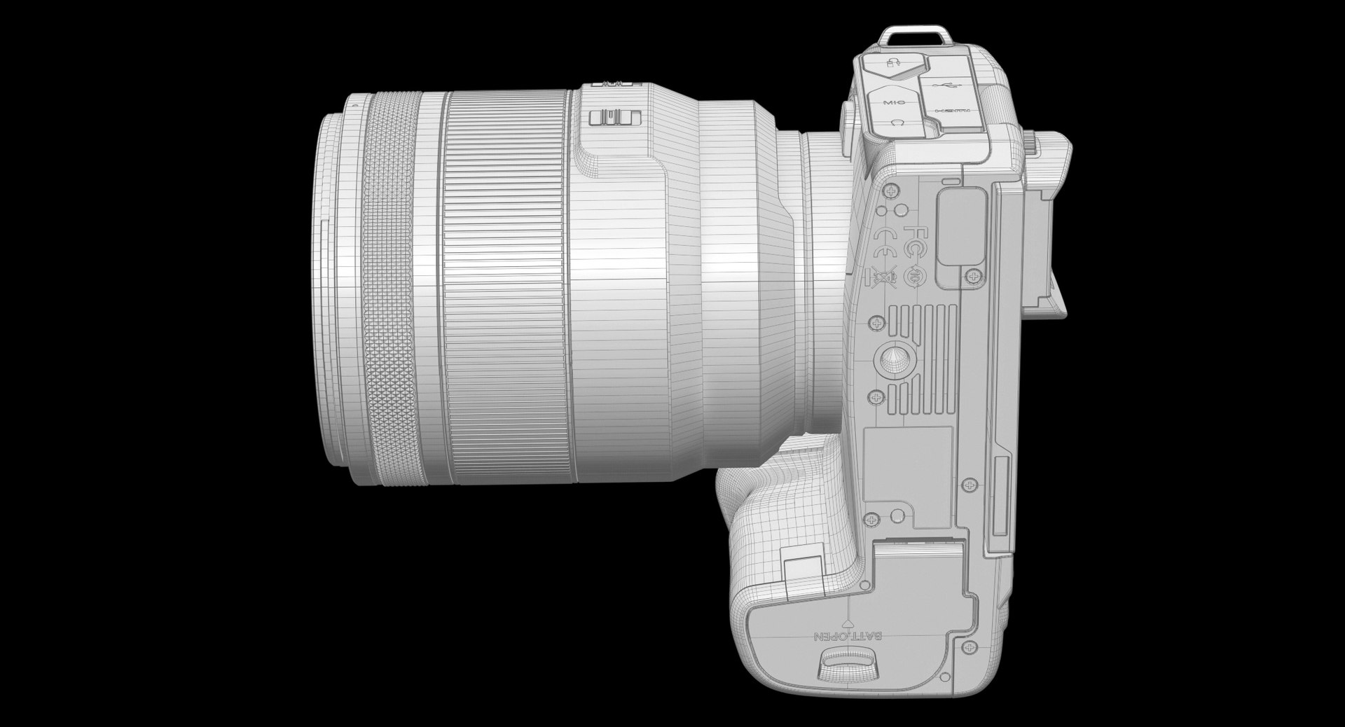 Photoreal Canon Eos R 3D Model - TurboSquid 1355509