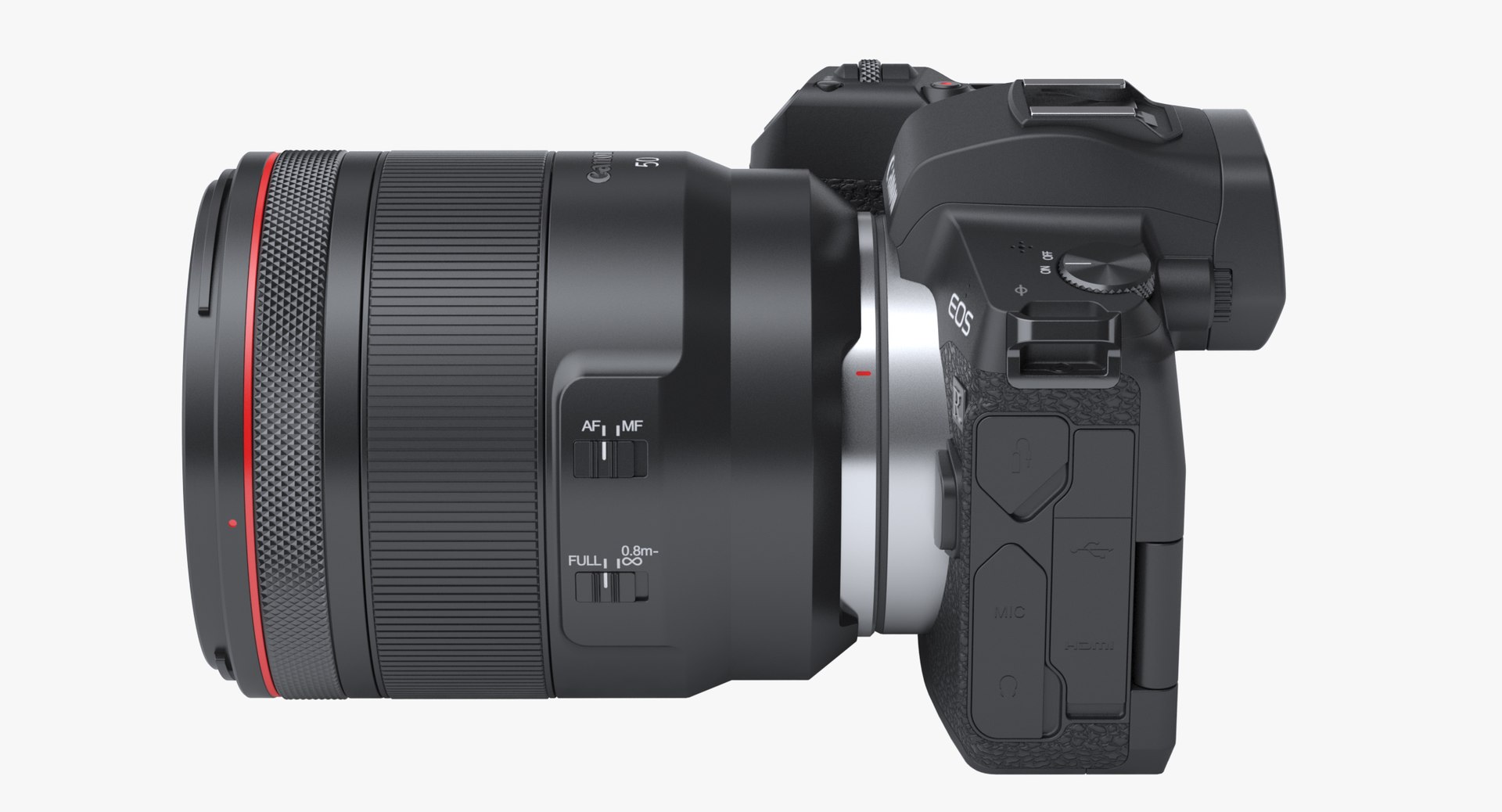 Photoreal Canon Eos R 3D Model - TurboSquid 1355509