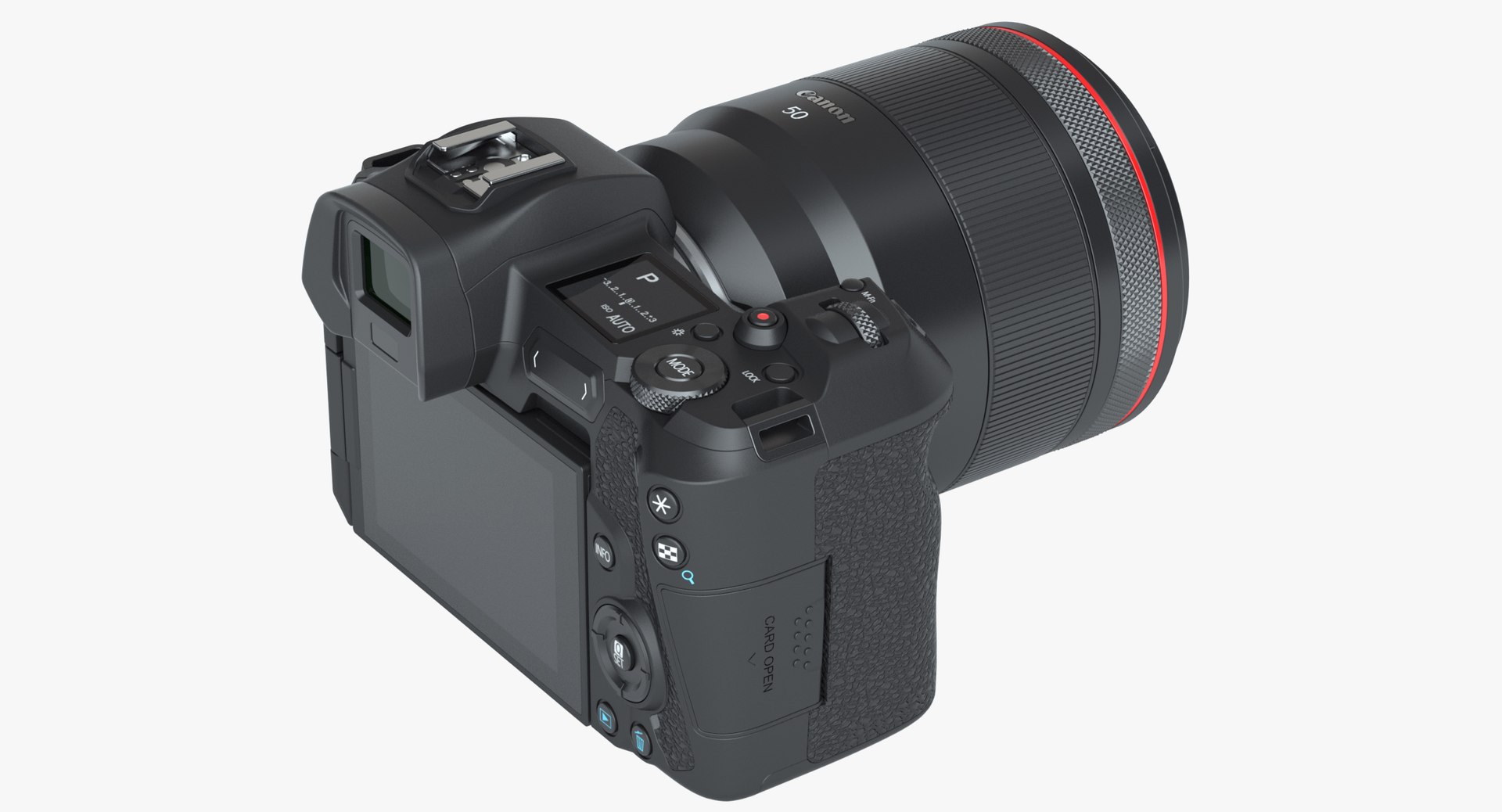 Photoreal Canon Eos R 3D Model - TurboSquid 1355509