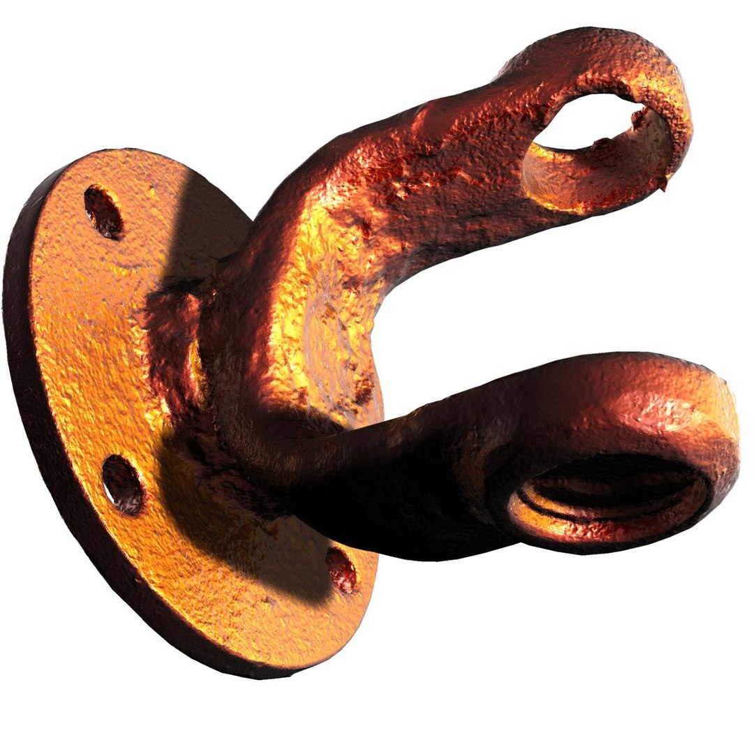 Fork Automobile Parts Auto 3d Model