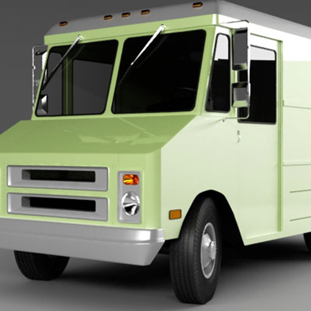 3d Model Classic Step Van