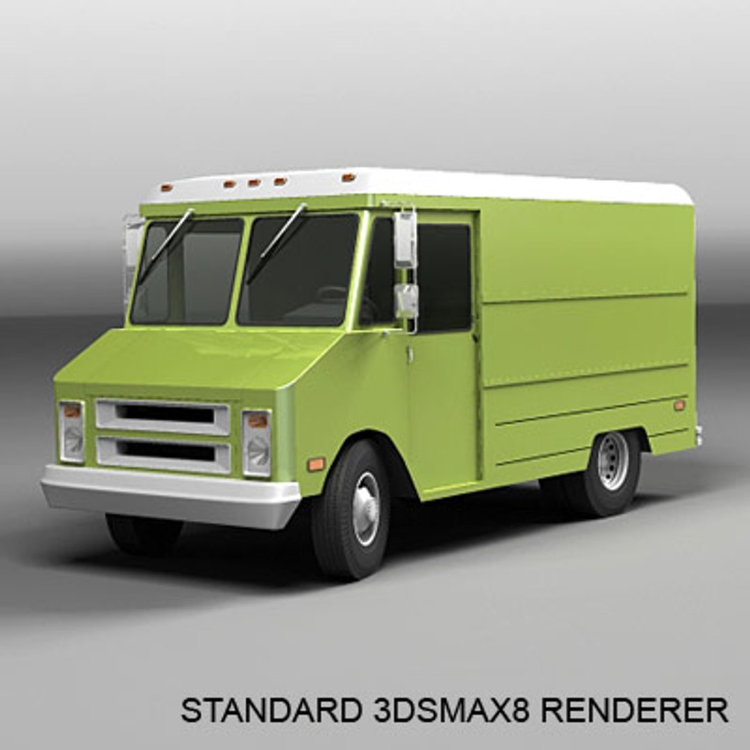 3d Model Classic Step Van