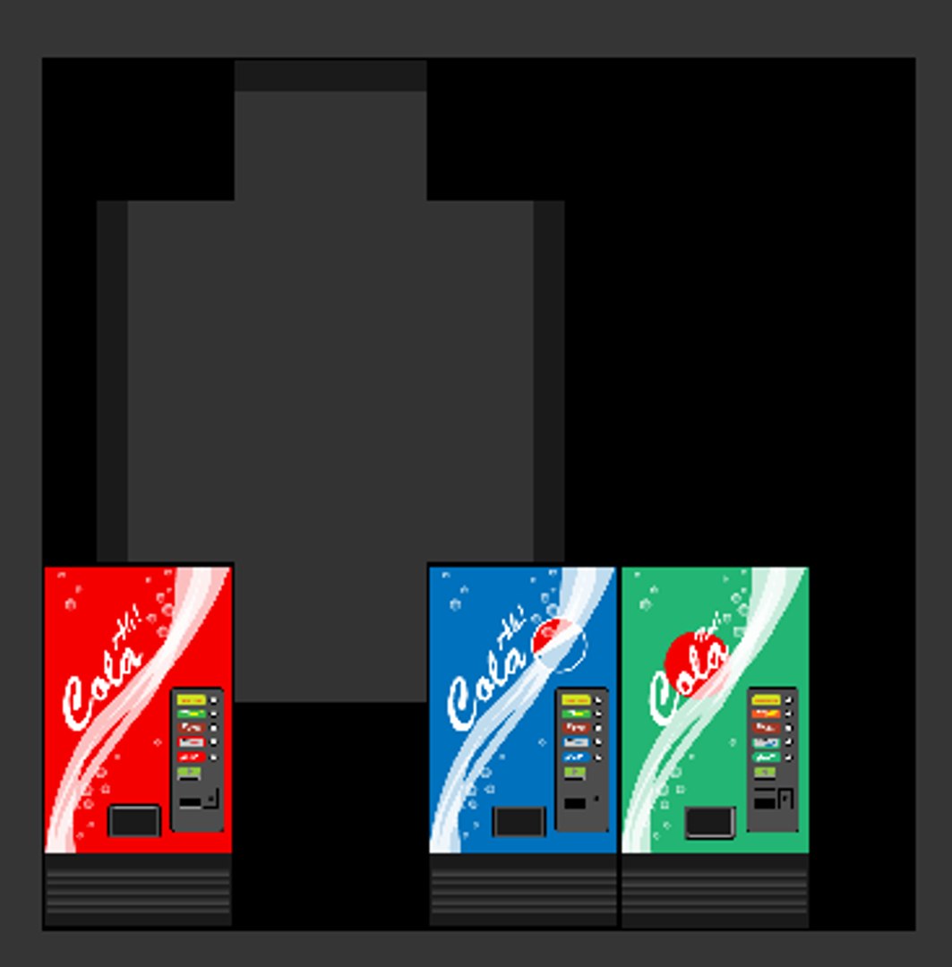 3d Soda Machines Model