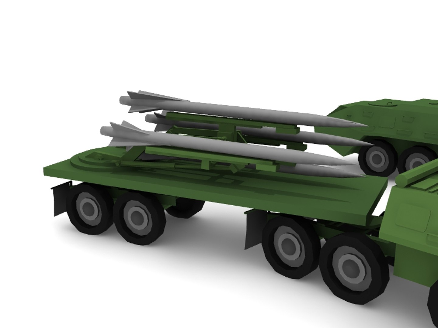 3d Patriot Missile Model