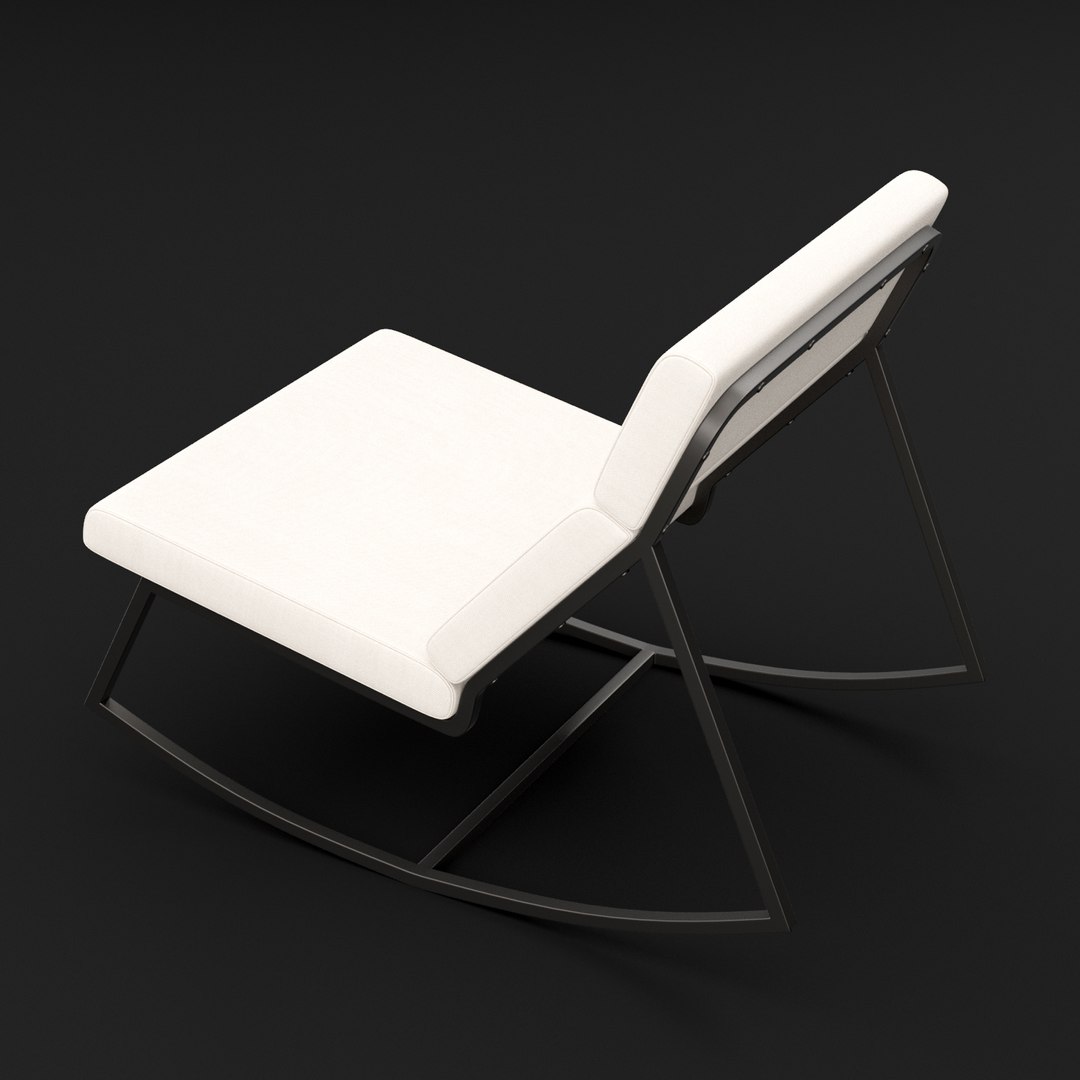 3D chair rocking model - TurboSquid 1508622