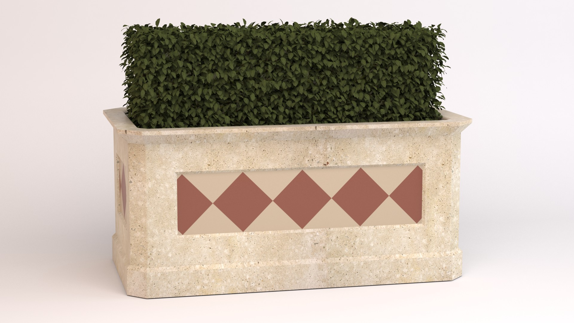 3D Deco Pot Plant - TurboSquid 1478780