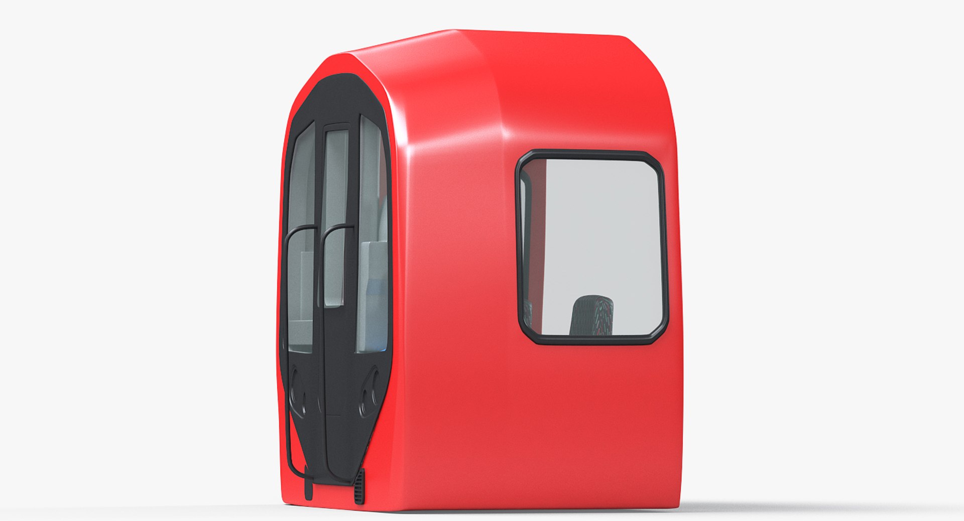 Subway Train Cab 3D Model - TurboSquid 1246204