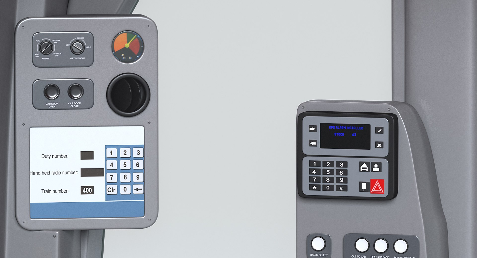 Subway Train Cab 3D Model - TurboSquid 1246204