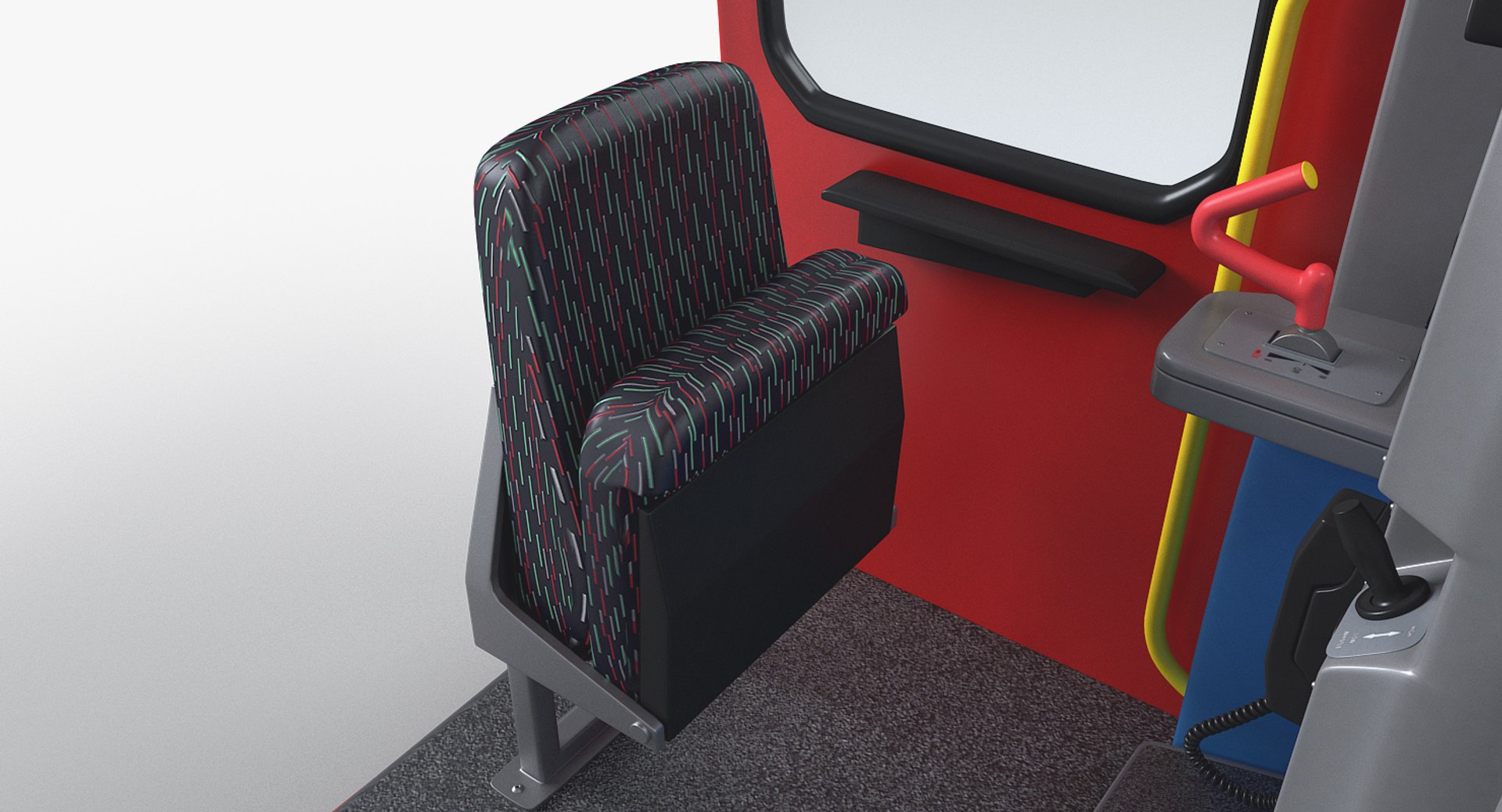 Subway Train Cab 3D Model - TurboSquid 1246204