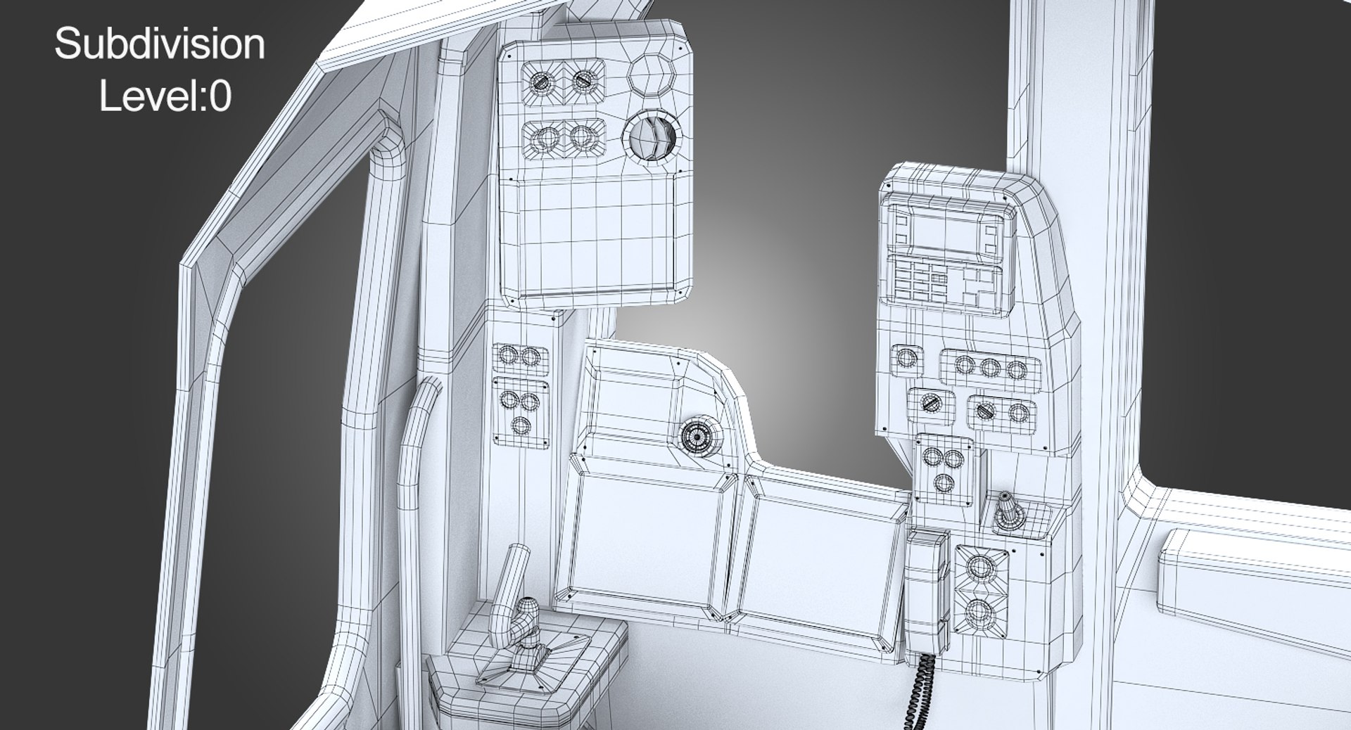 Subway Train Cab 3D Model - TurboSquid 1246204