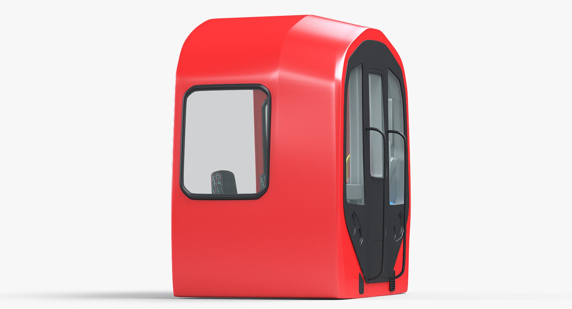 Subway Train Cab 3D Model - TurboSquid 1246204