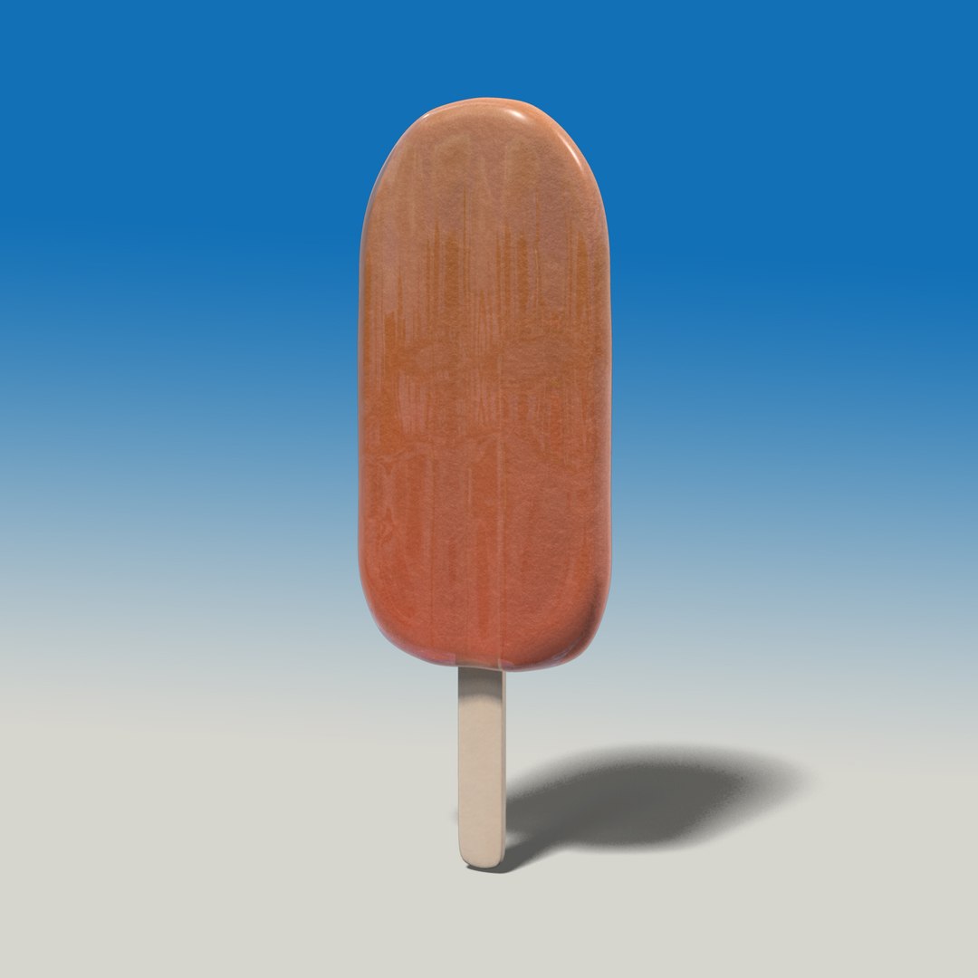 3d Model Icepop Color Stick