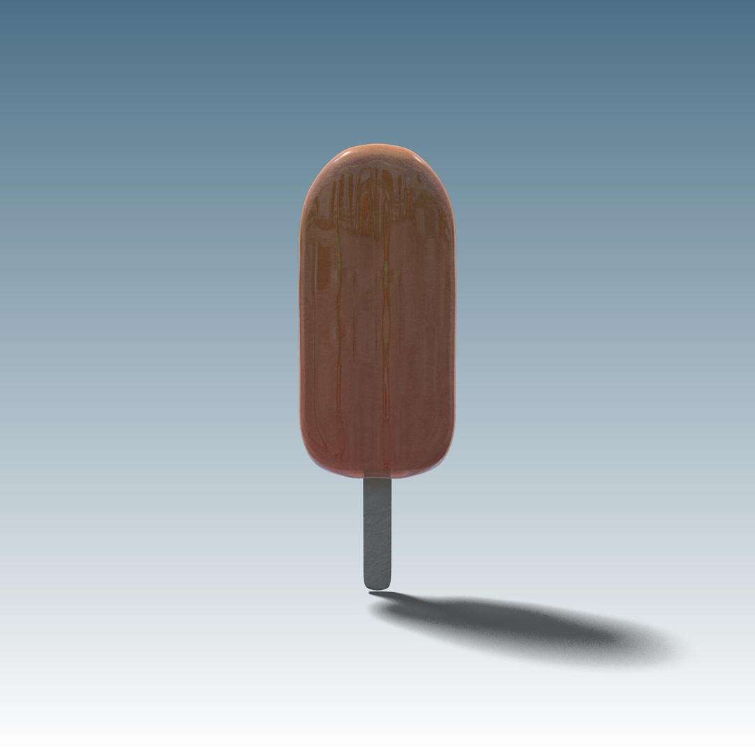3d Model Icepop Color Stick
