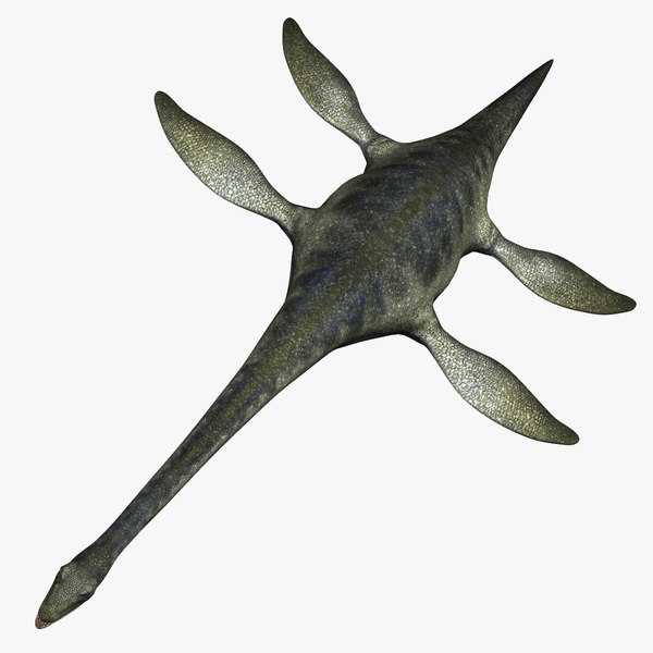 3d model elasmosaurus dinosaur