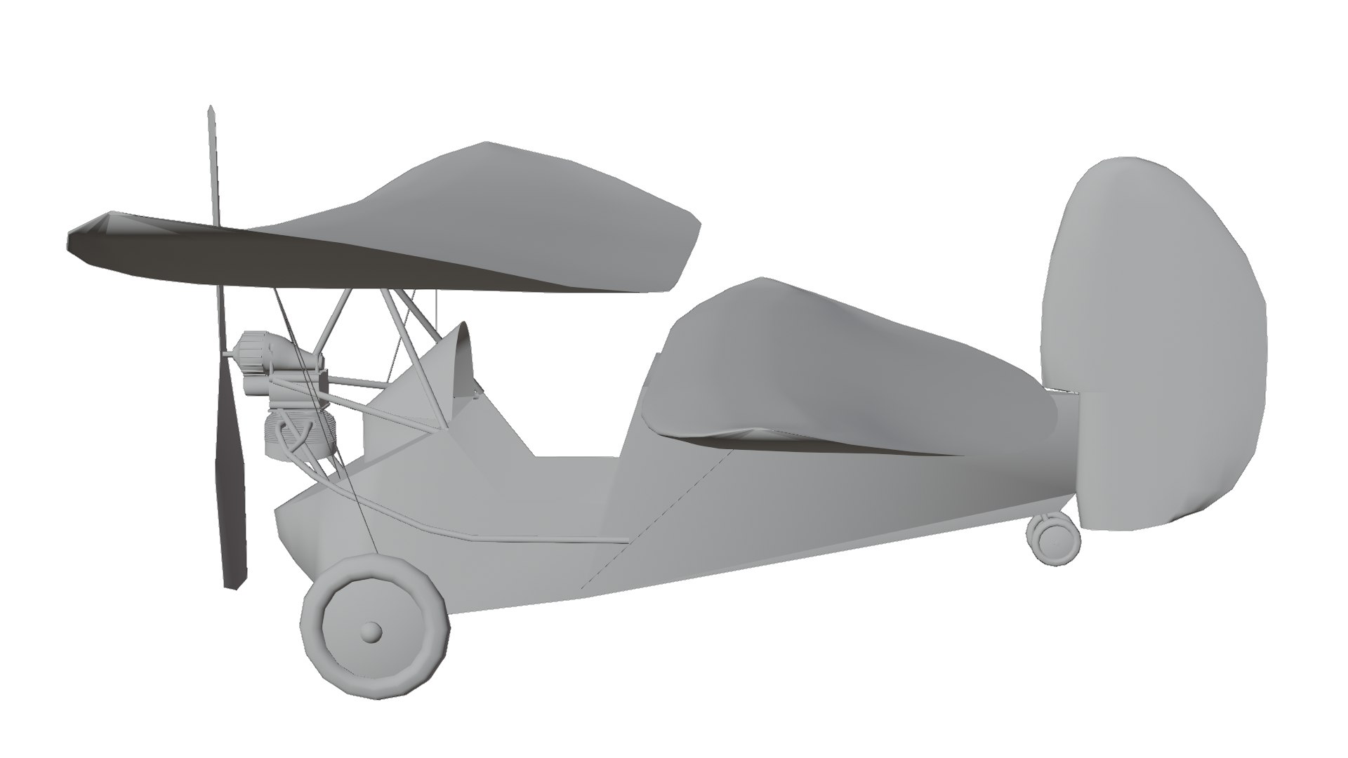 Mignet HM 14 3D Model - TurboSquid 2326136